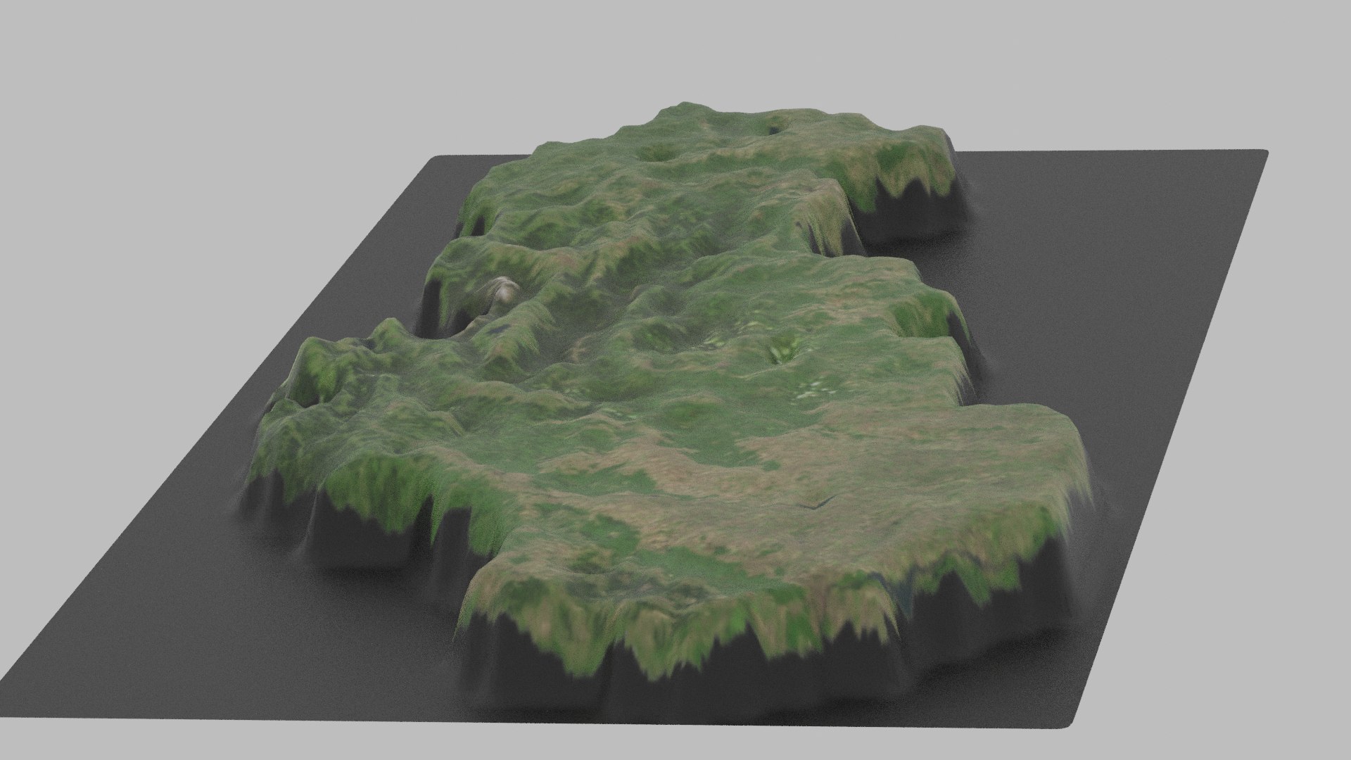 3D Model Slovakia Map Country - TurboSquid 2076350