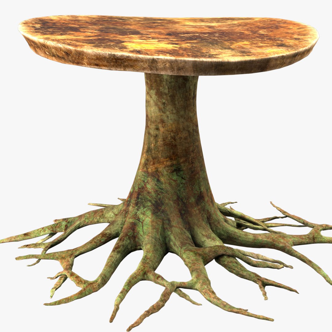 3D Table Roots Model - TurboSquid 2160437