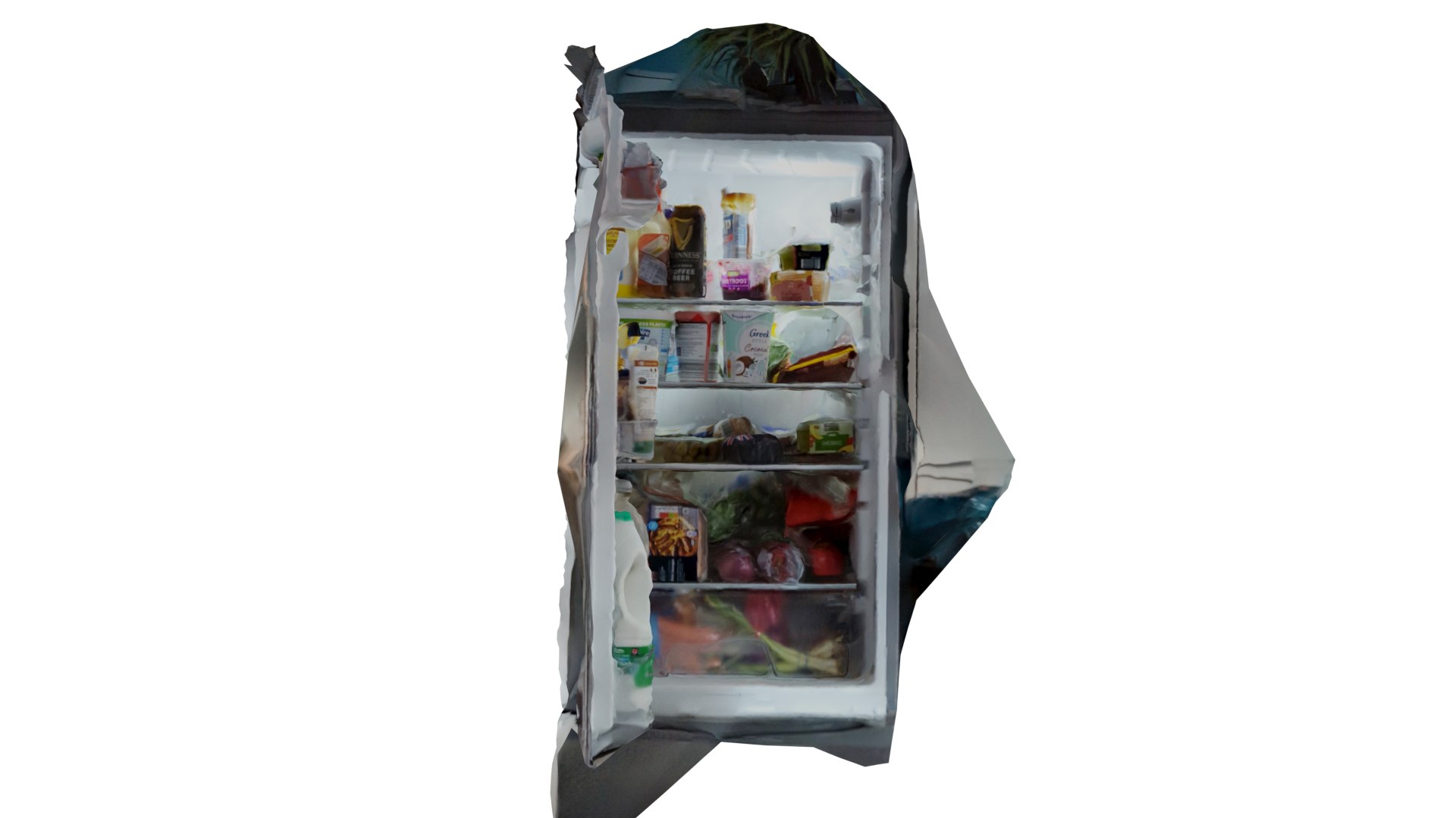 Free Open Fridge 3D - TurboSquid 2009655