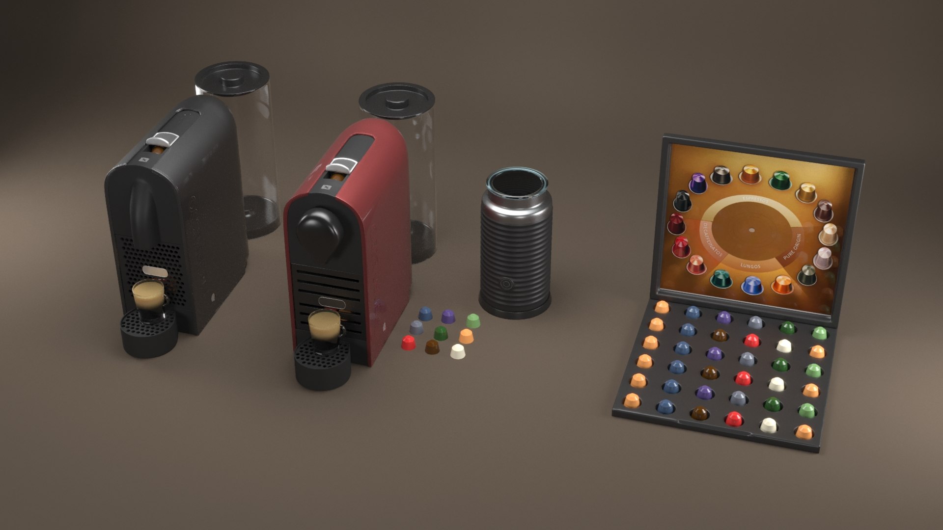 3D Nespresso Machine Espresso - TurboSquid 1481619