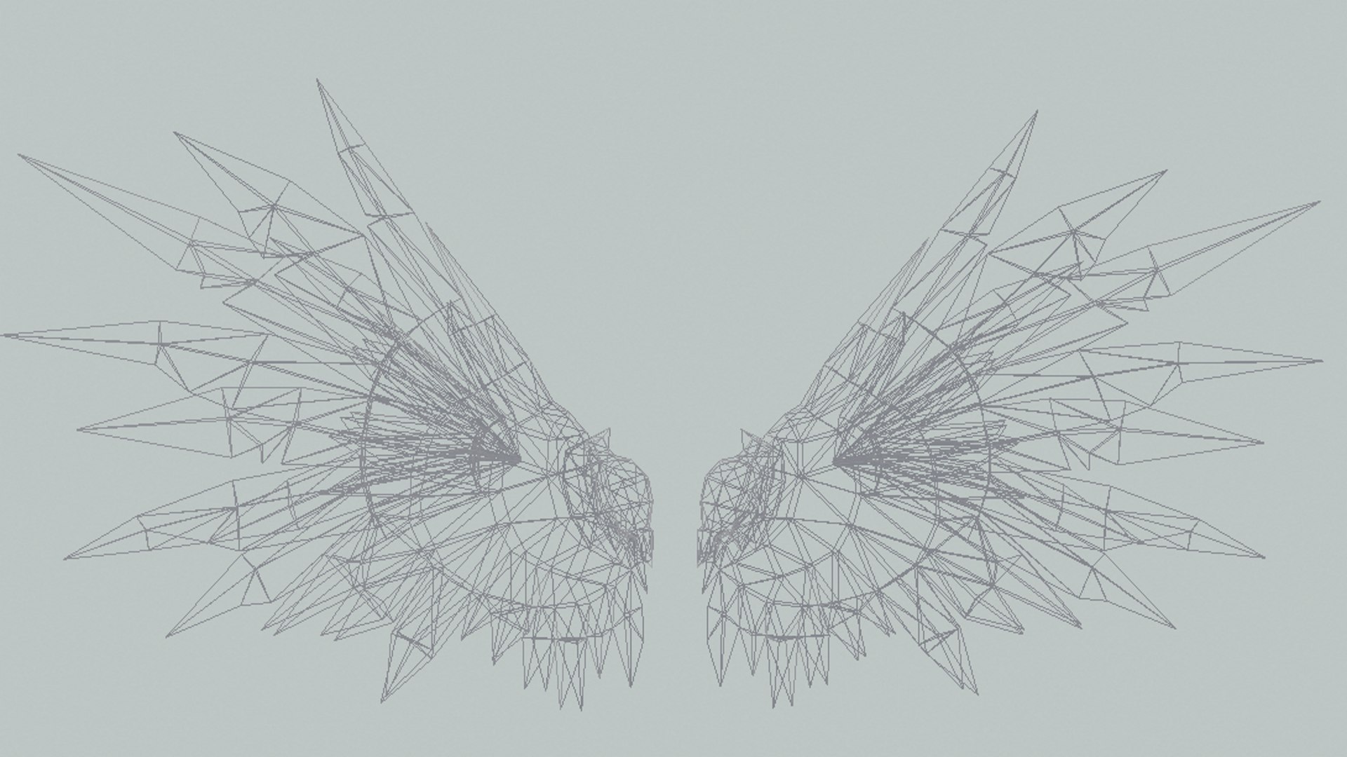 3D Model Wing Pack 12 Piece - TurboSquid 1972721