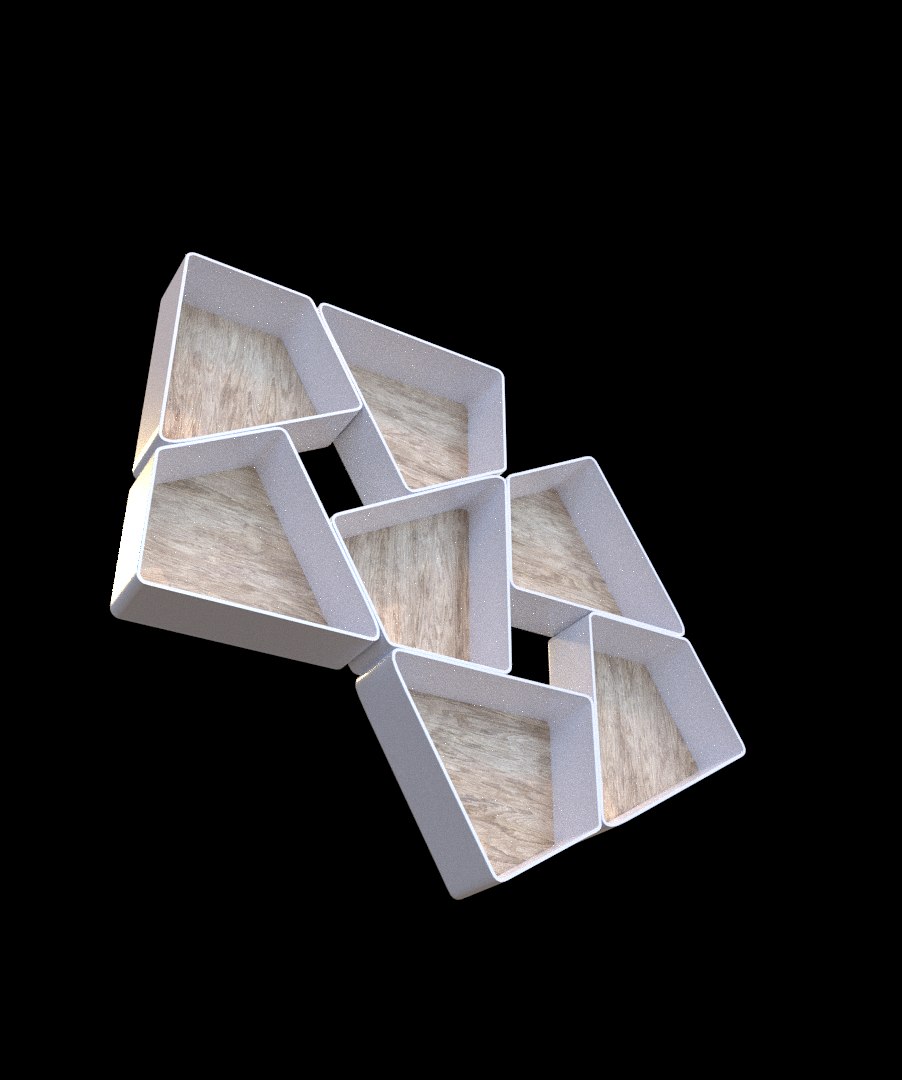 3D shelve - TurboSquid 1485350