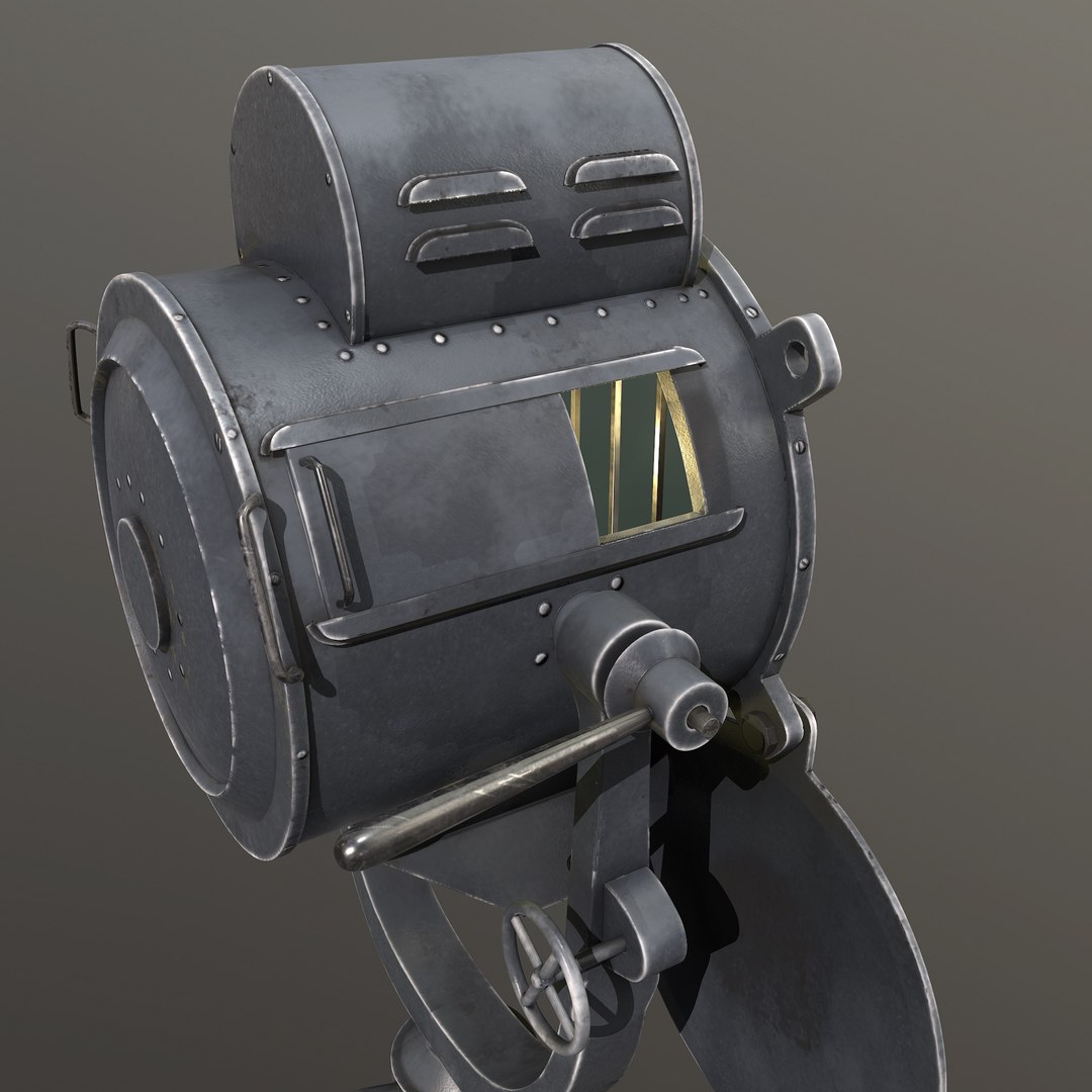 Marine Searchlight Model - TurboSquid 1216634