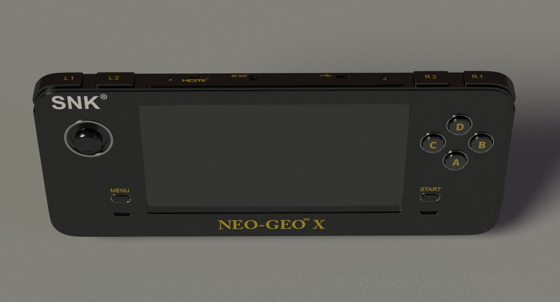3D Model Neo Geo X - TurboSquid 1508476
