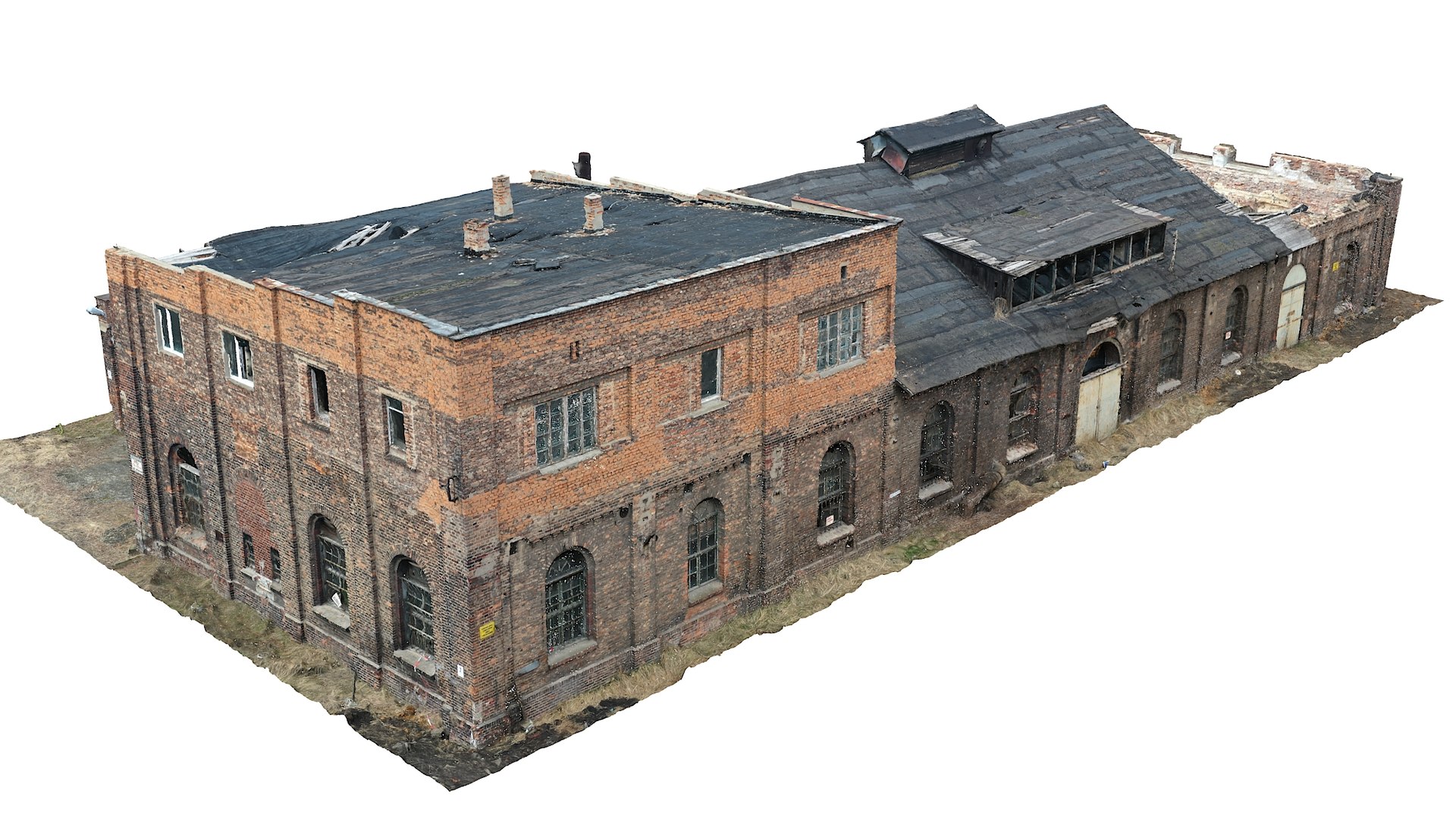 3D Demolished Building Ultra HD 16K Model - TurboSquid 2366493
