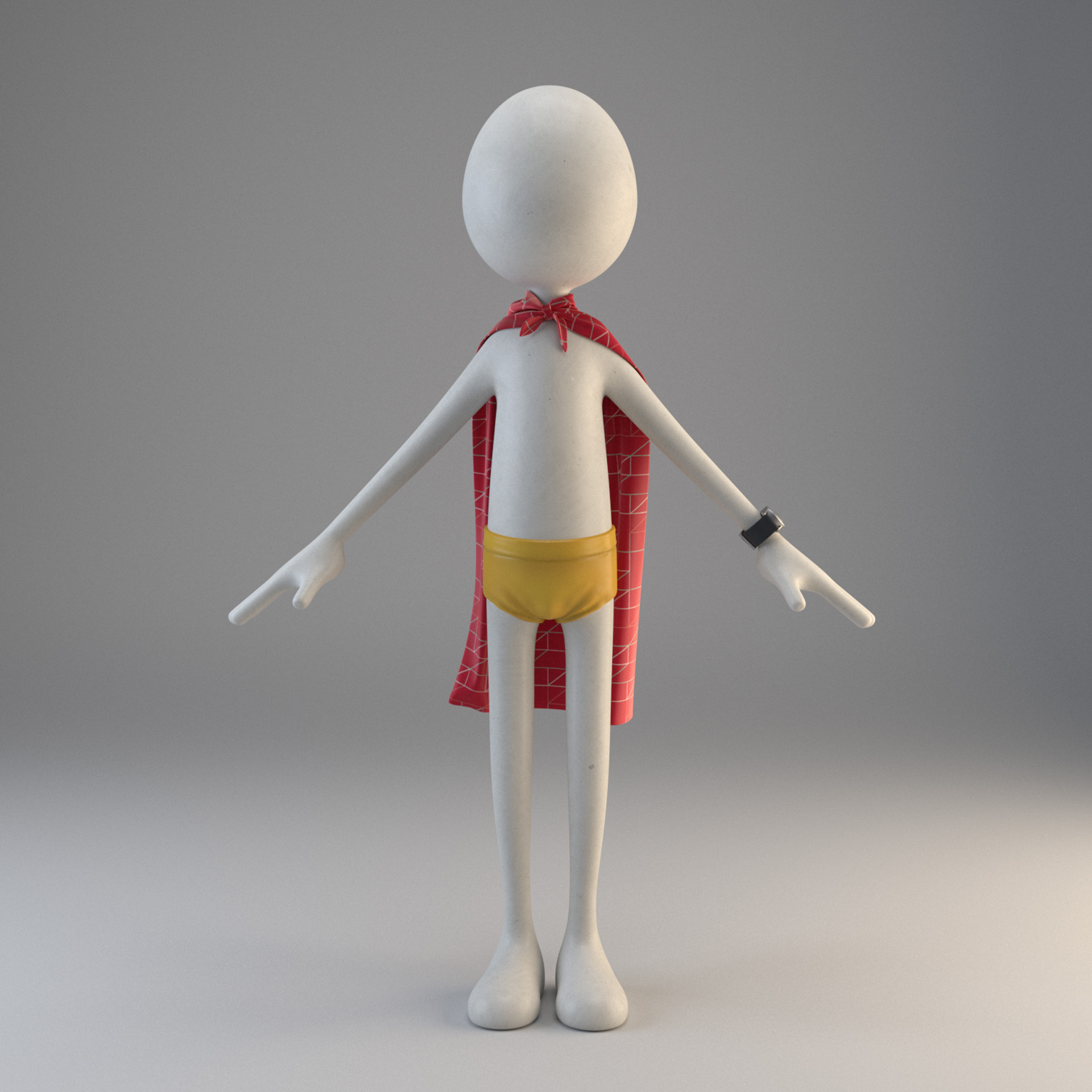 Stickman 3D model - TurboSquid 1716218