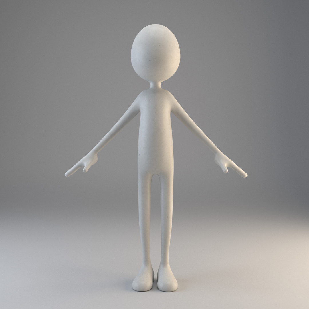 Stickman 3D model - TurboSquid 1716218