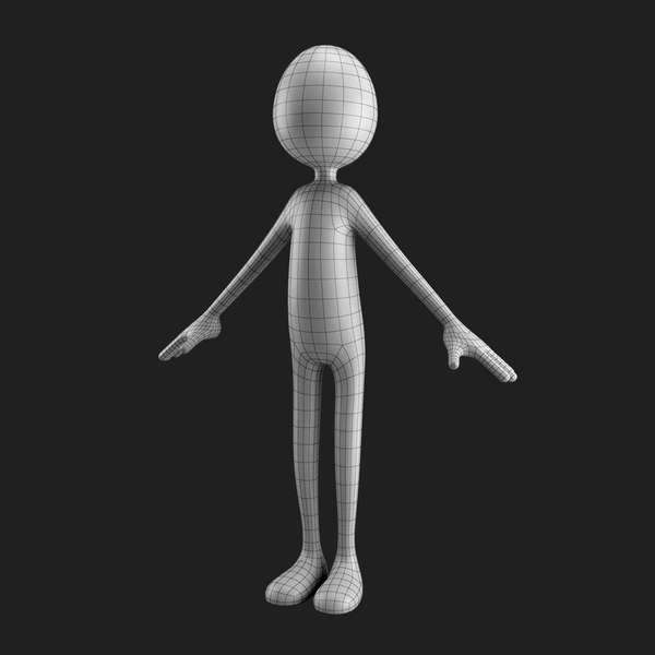 Stickman 3D model - TurboSquid 1716218