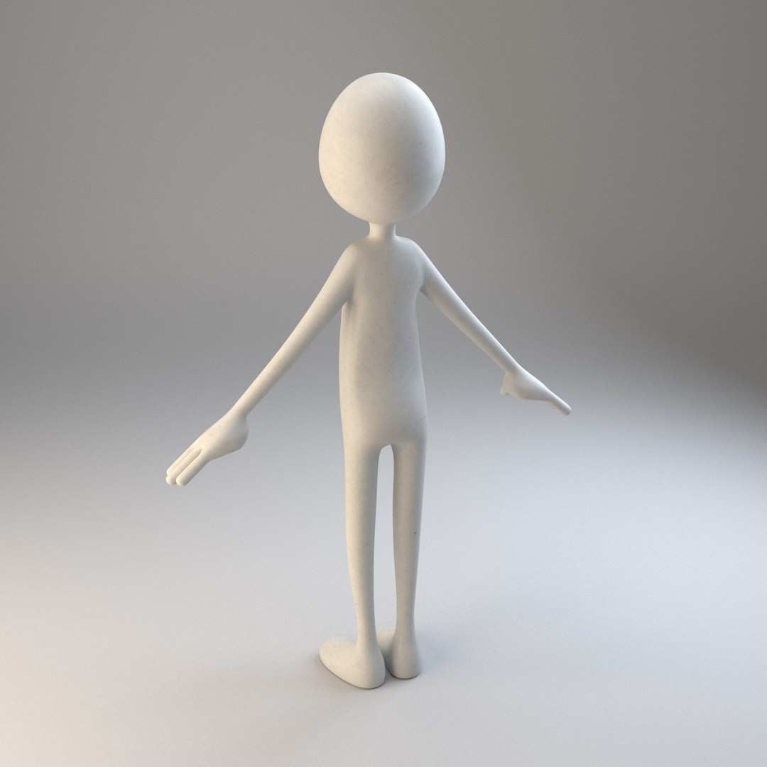 Stickman 3D Model - TurboSquid 1716218