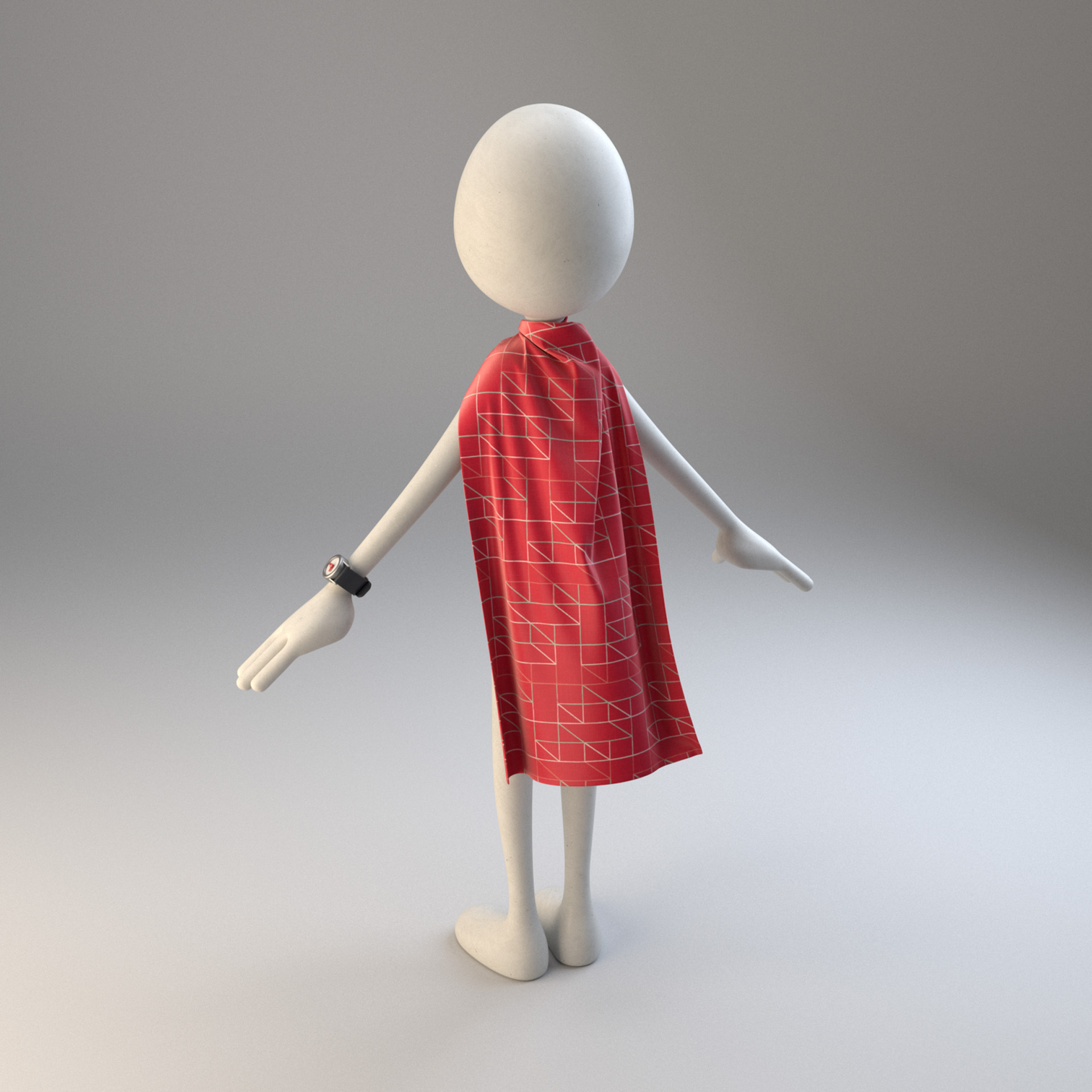 Stickman 3D model - TurboSquid 1716218