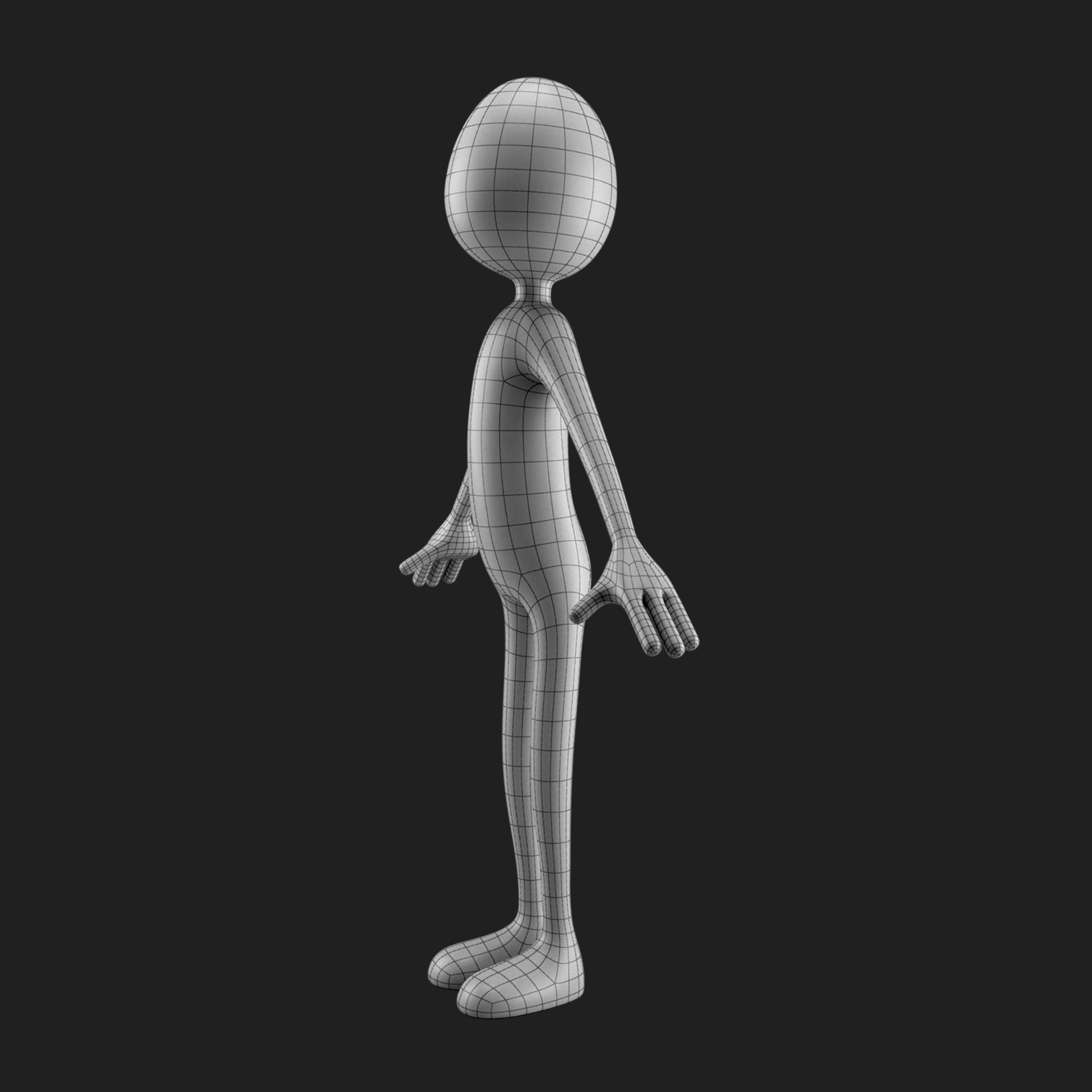 Stickman 3D model - TurboSquid 1716218
