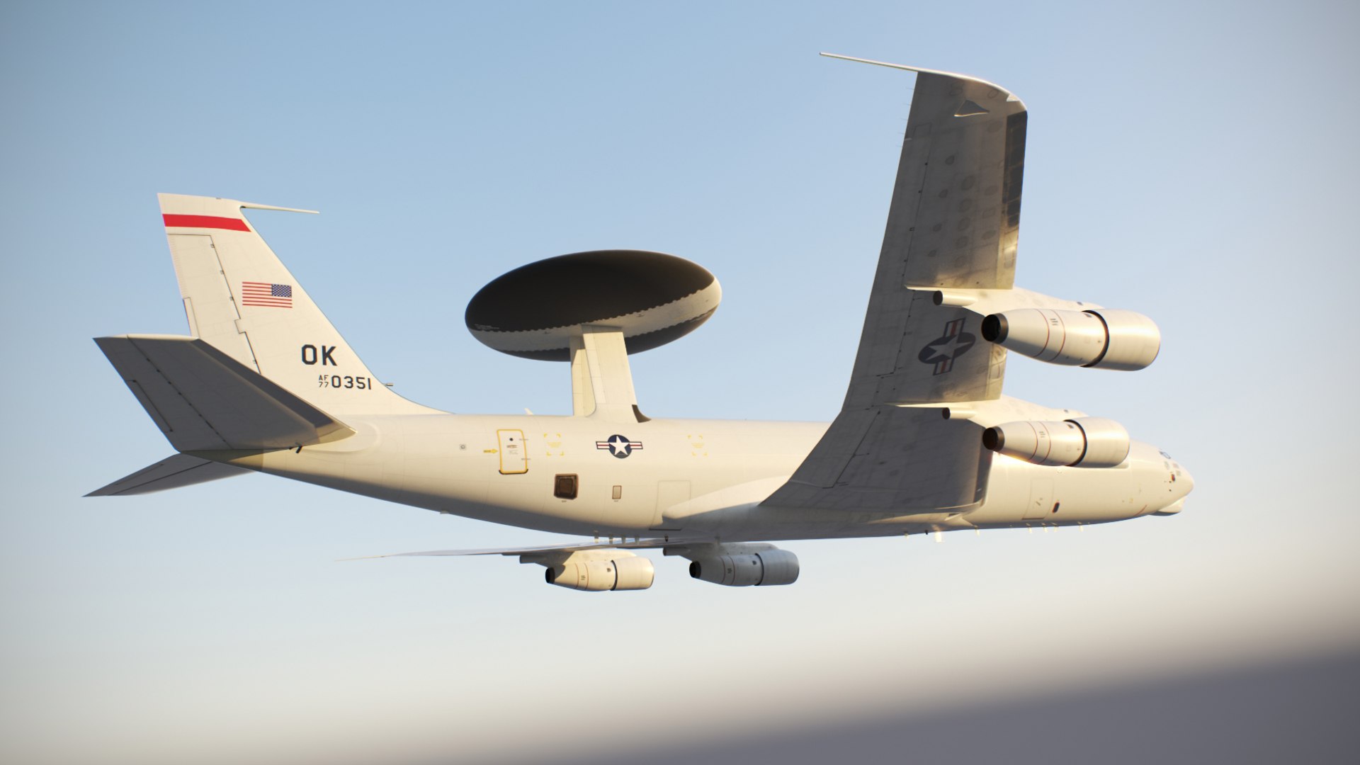 3D Model E-3 Sentry AEWC - TurboSquid 1860095