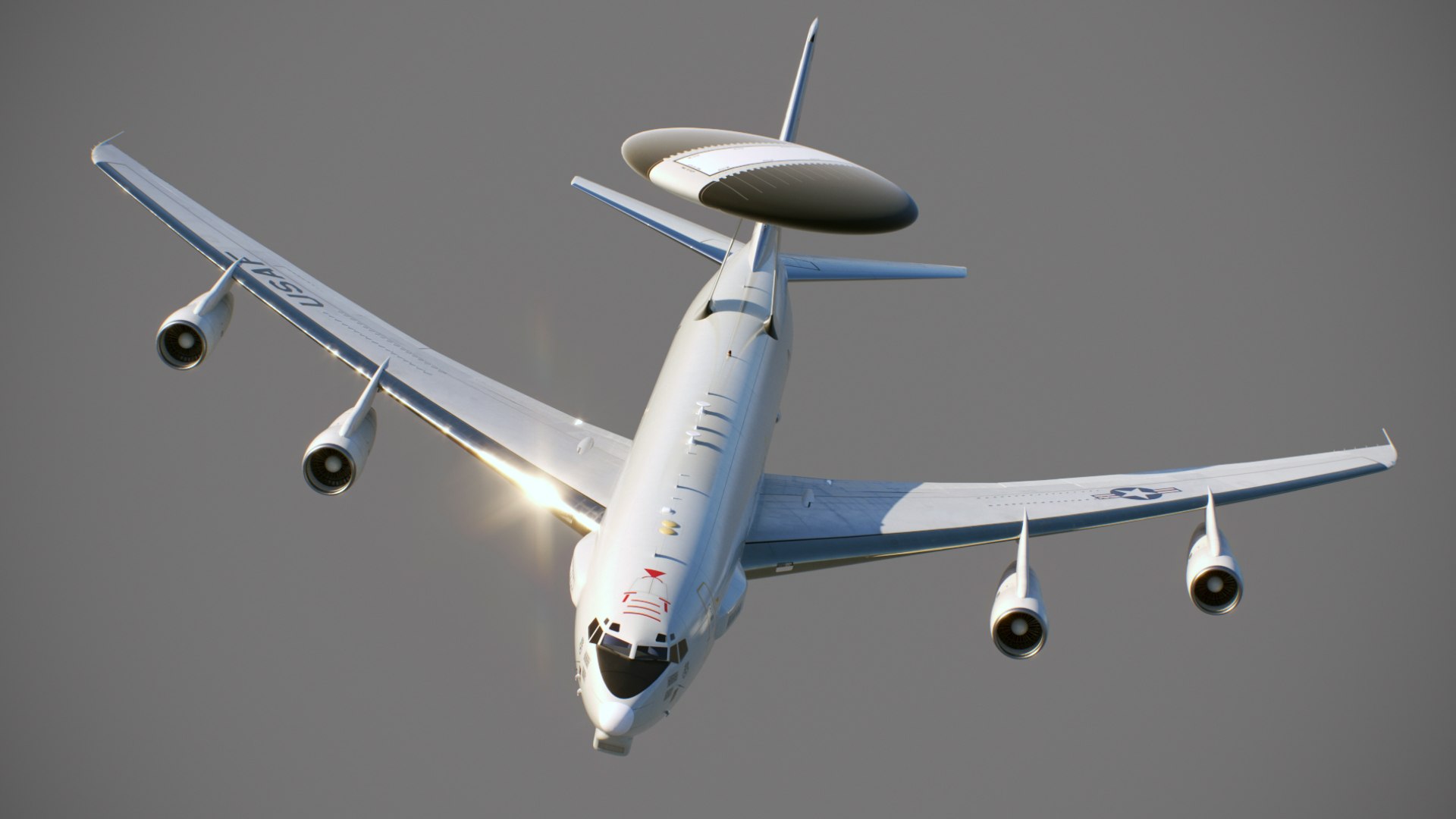 3D Model E-3 Sentry AEWC - TurboSquid 1860095