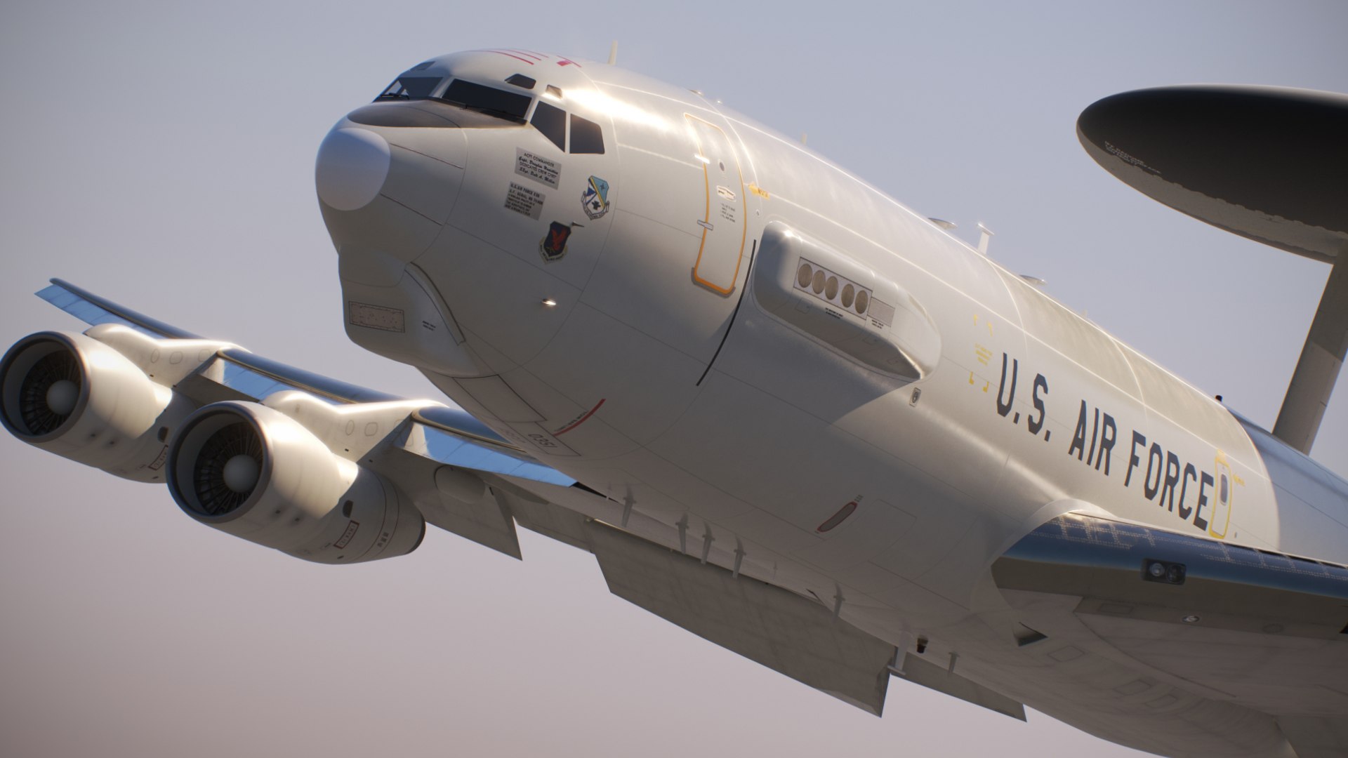 3D Model E-3 Sentry AEWC - TurboSquid 1860095