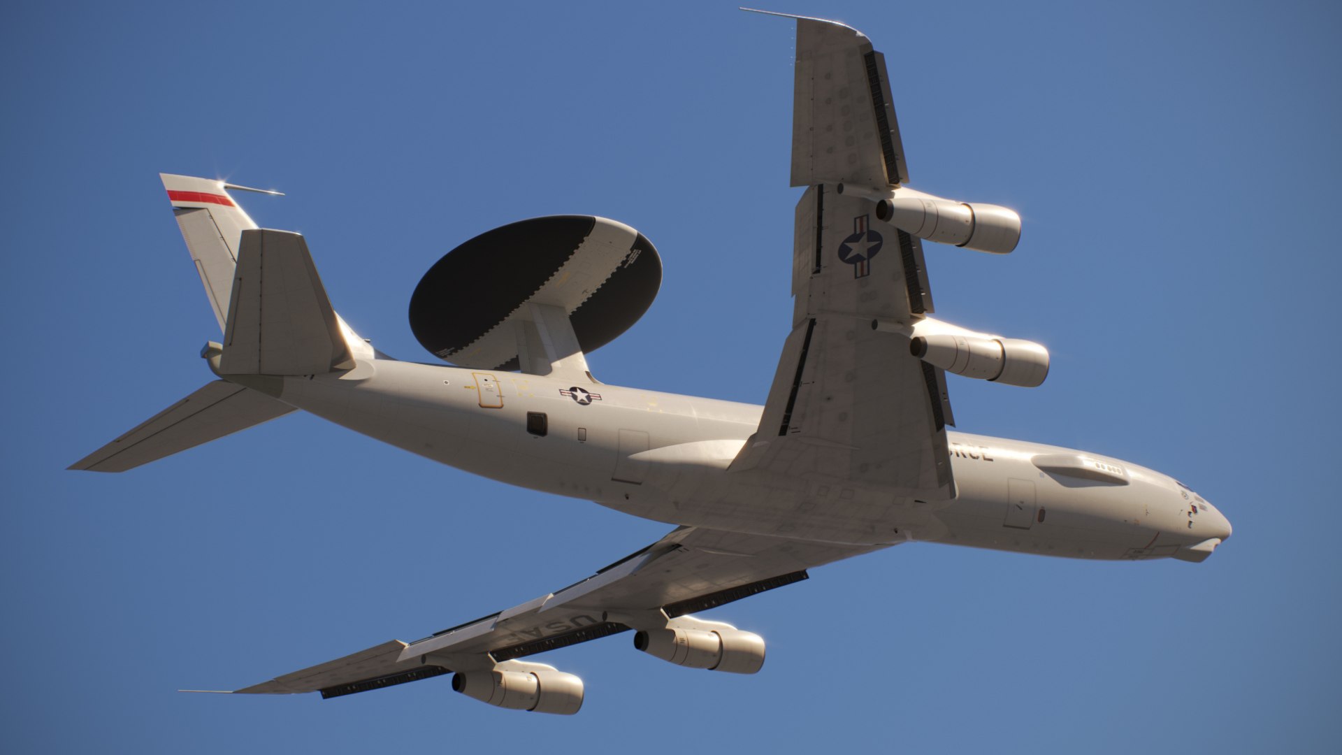 3D Model E-3 Sentry AEWC - TurboSquid 1860095