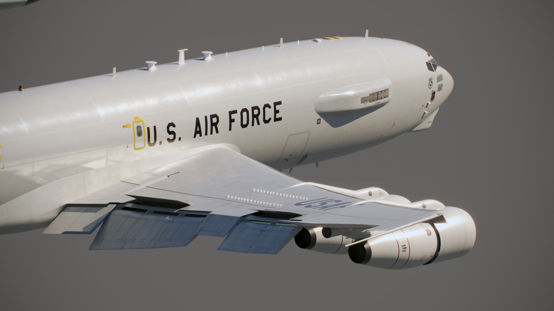 3D Model E-3 Sentry AEWC - TurboSquid 1860095