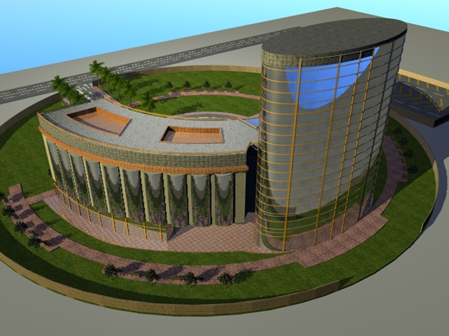 3d Hotel Model