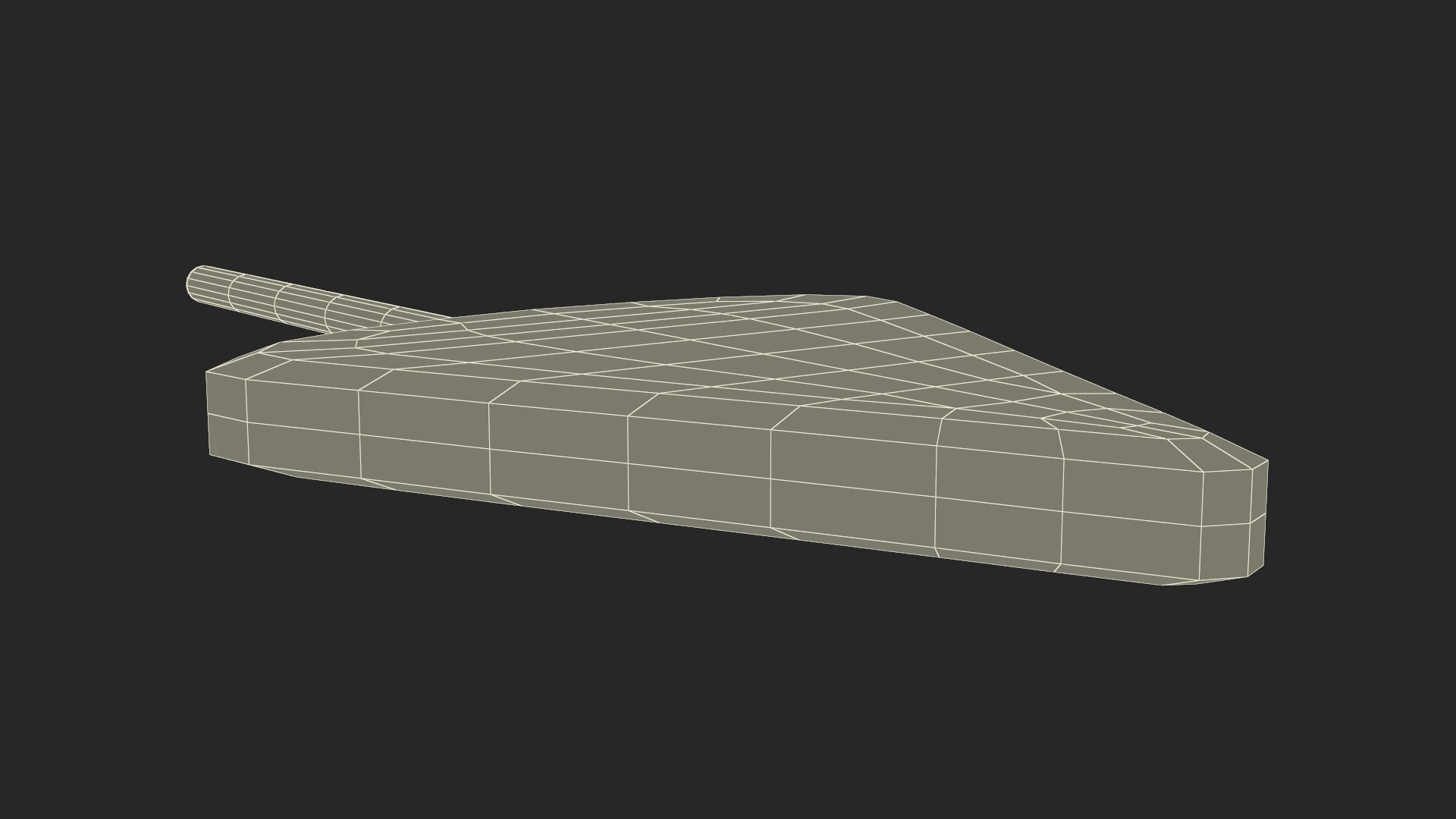 Triangle Form Yellow Lollipop 3D - TurboSquid 2241933