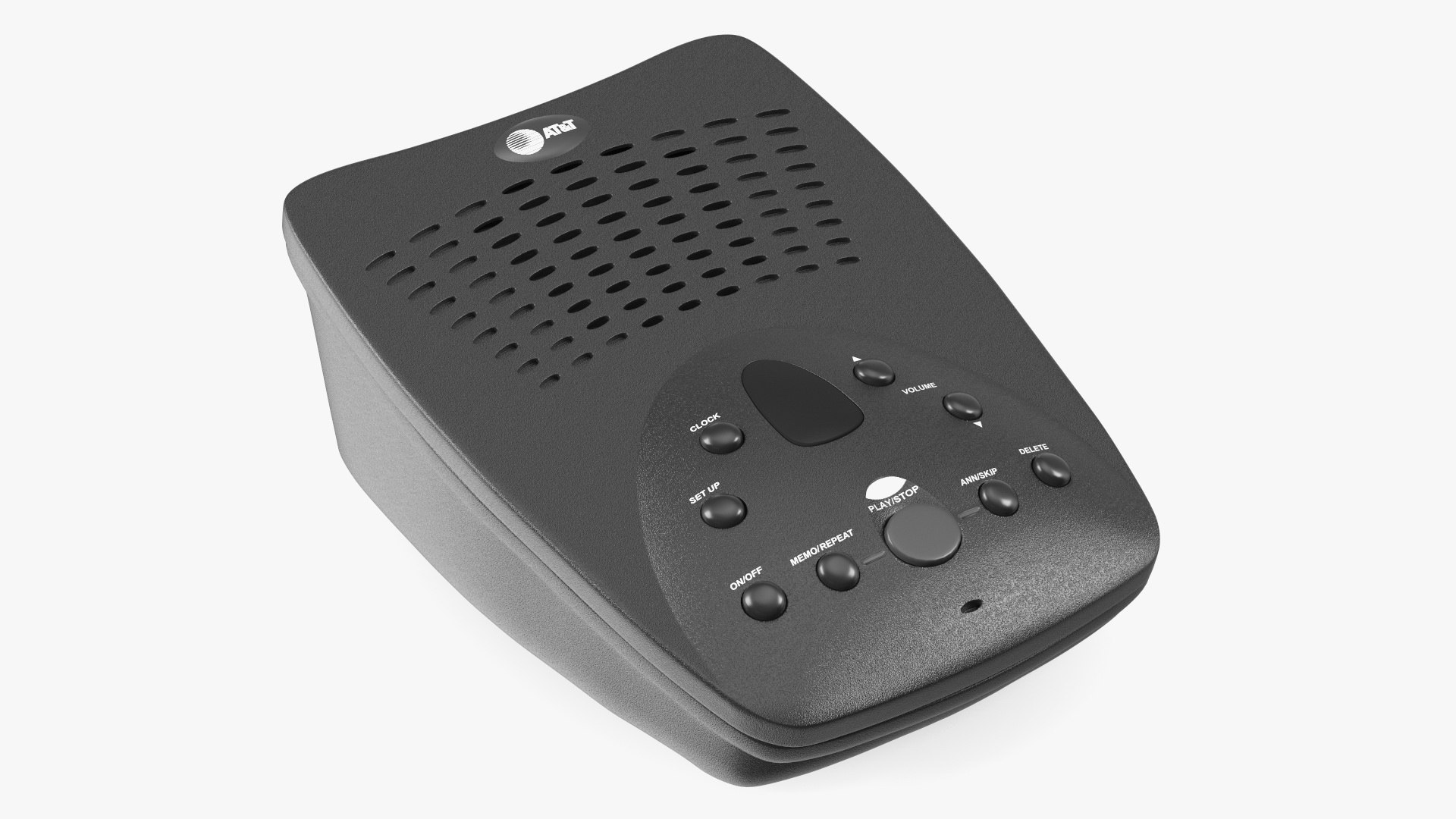 3D Model Answering Machine ATT Black - TurboSquid 2089871