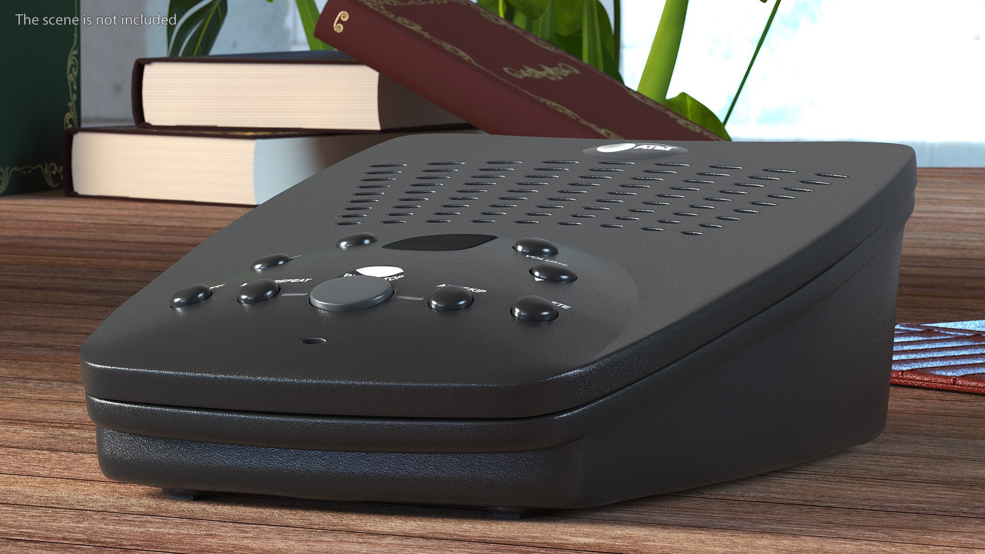 3D Model Answering Machine ATT Black - TurboSquid 2089871