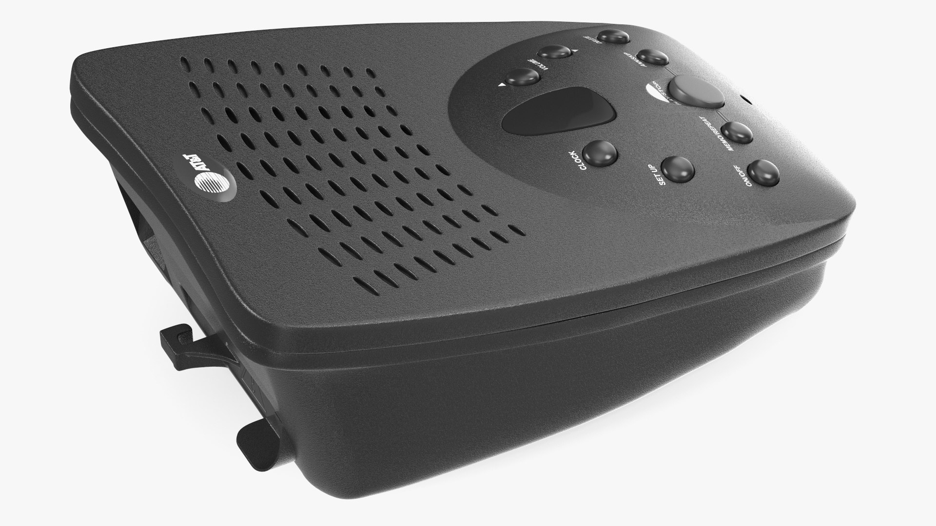 3D Model Answering Machine ATT Black - TurboSquid 2089871