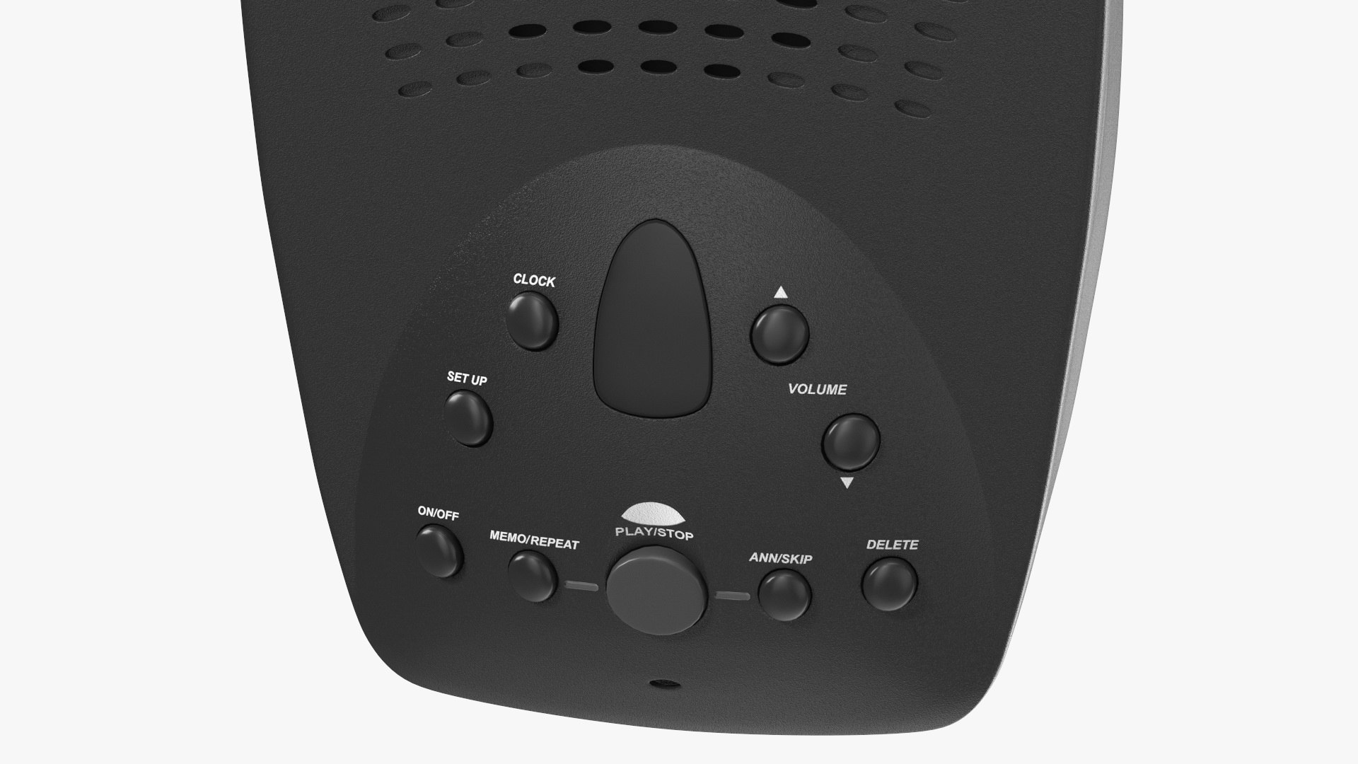 3D Model Answering Machine ATT Black - TurboSquid 2089871