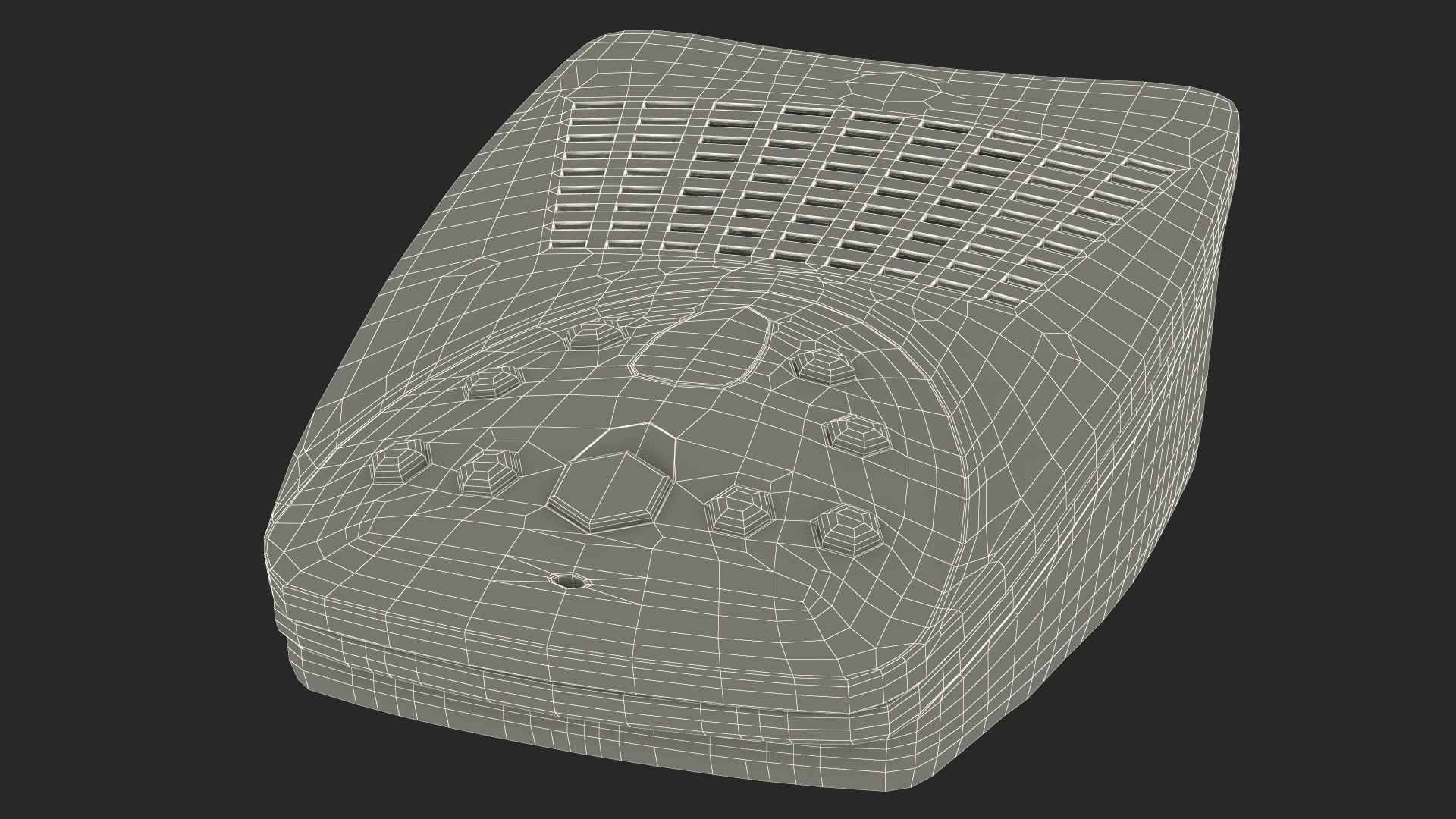 3D Model Answering Machine ATT Black - TurboSquid 2089871