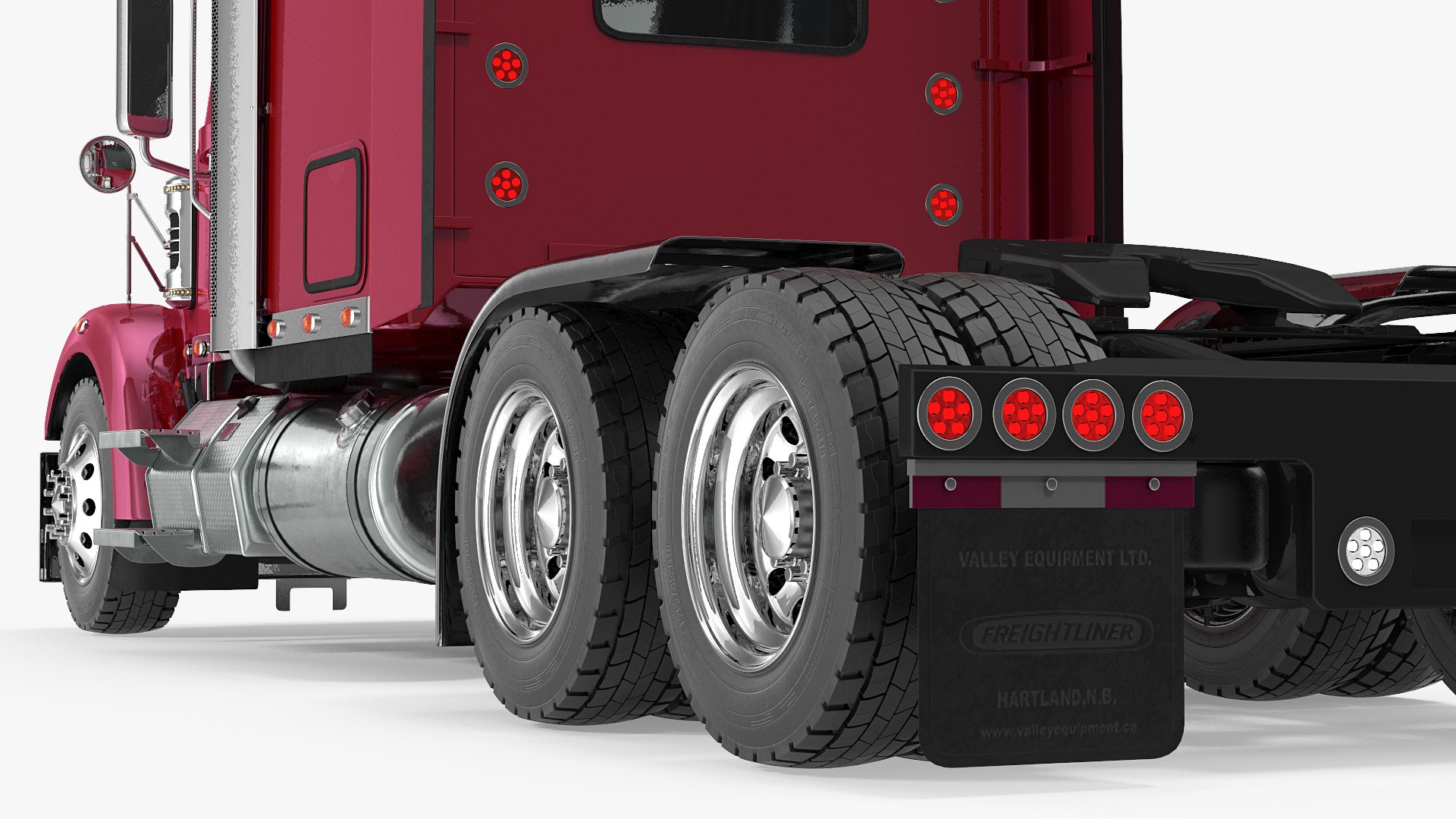 Heavy duty long hood model - TurboSquid 1608824