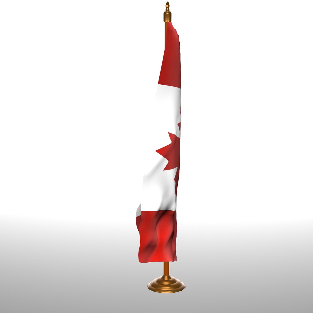 Canada Table Flag T 3D - TurboSquid 2282040