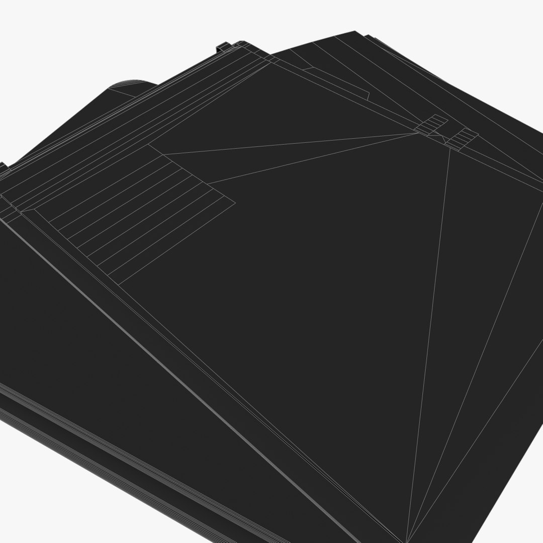 3d Model Of Office Paper Work