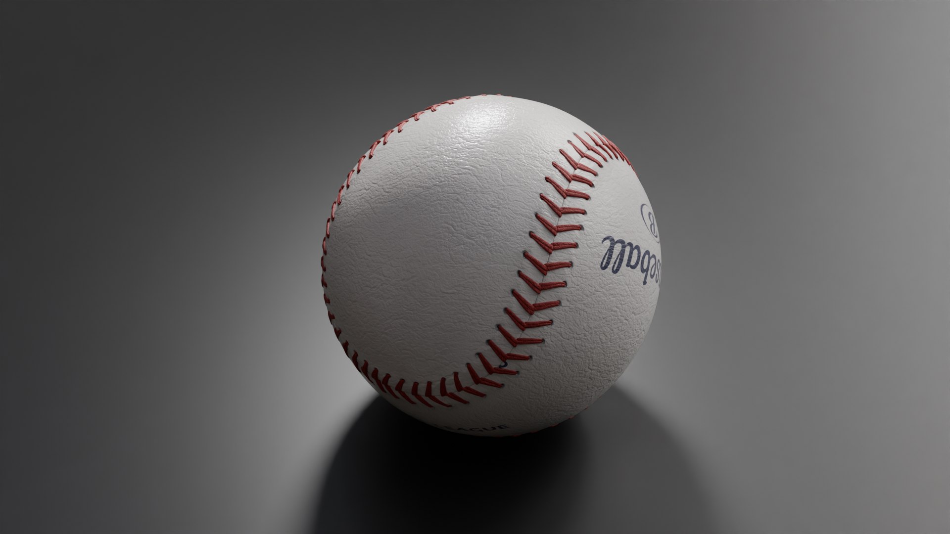 Baseball With Generic Logo 3D Model - TurboSquid 2261370