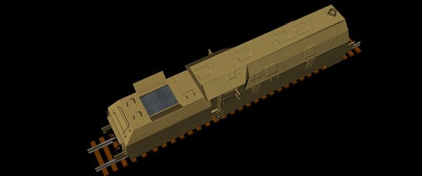 german wkii panzerlok br 3d x