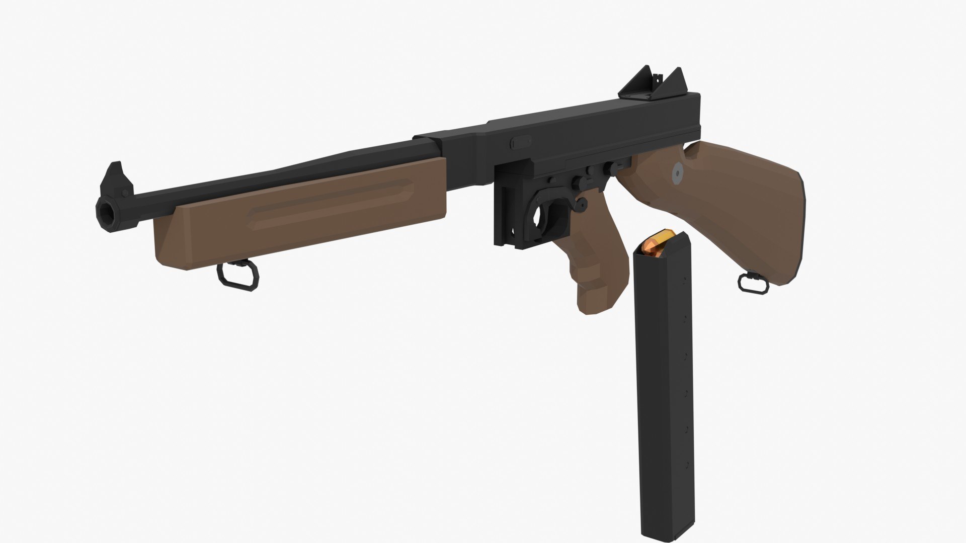 Free Thompson Low-poly 3D Model - TurboSquid 2327378