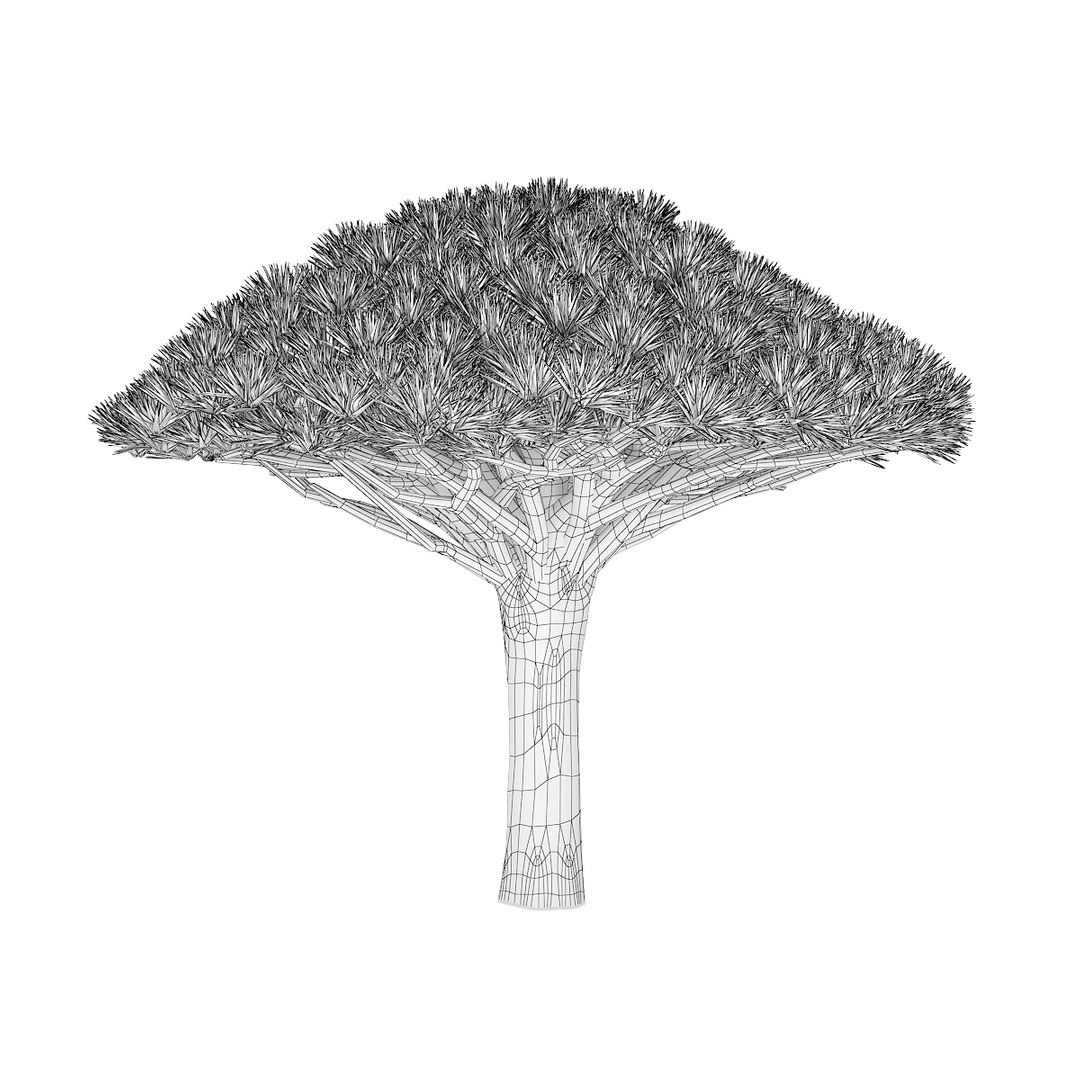3D Dragon Tree Model - TurboSquid 1205259
