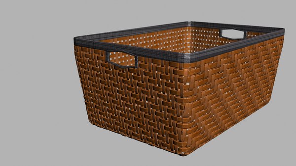 Basket 3D model - TurboSquid 1989665