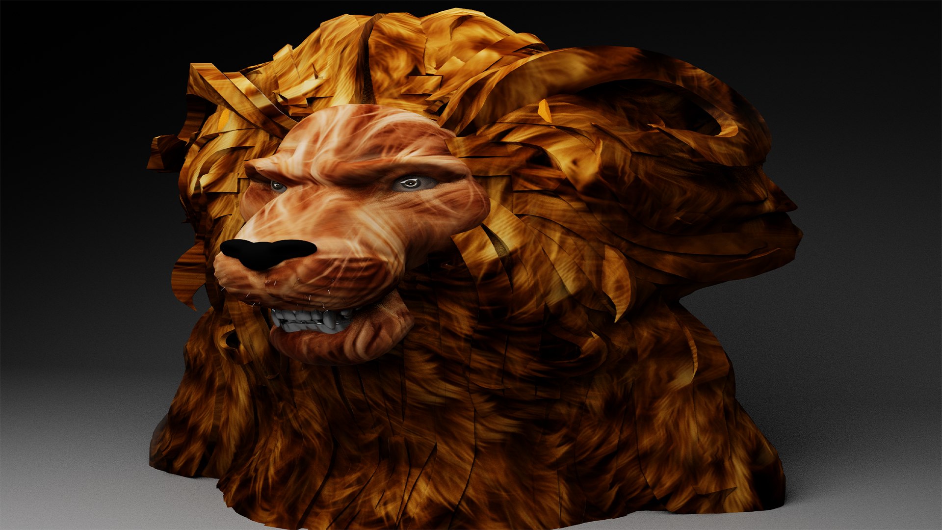 Leon Head 3D - TurboSquid 2345370