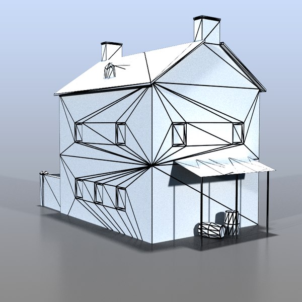house german 3d model