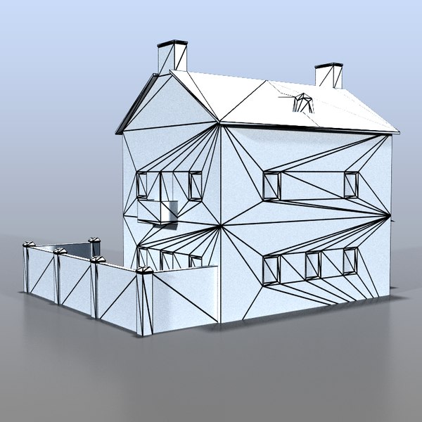 house german 3d model