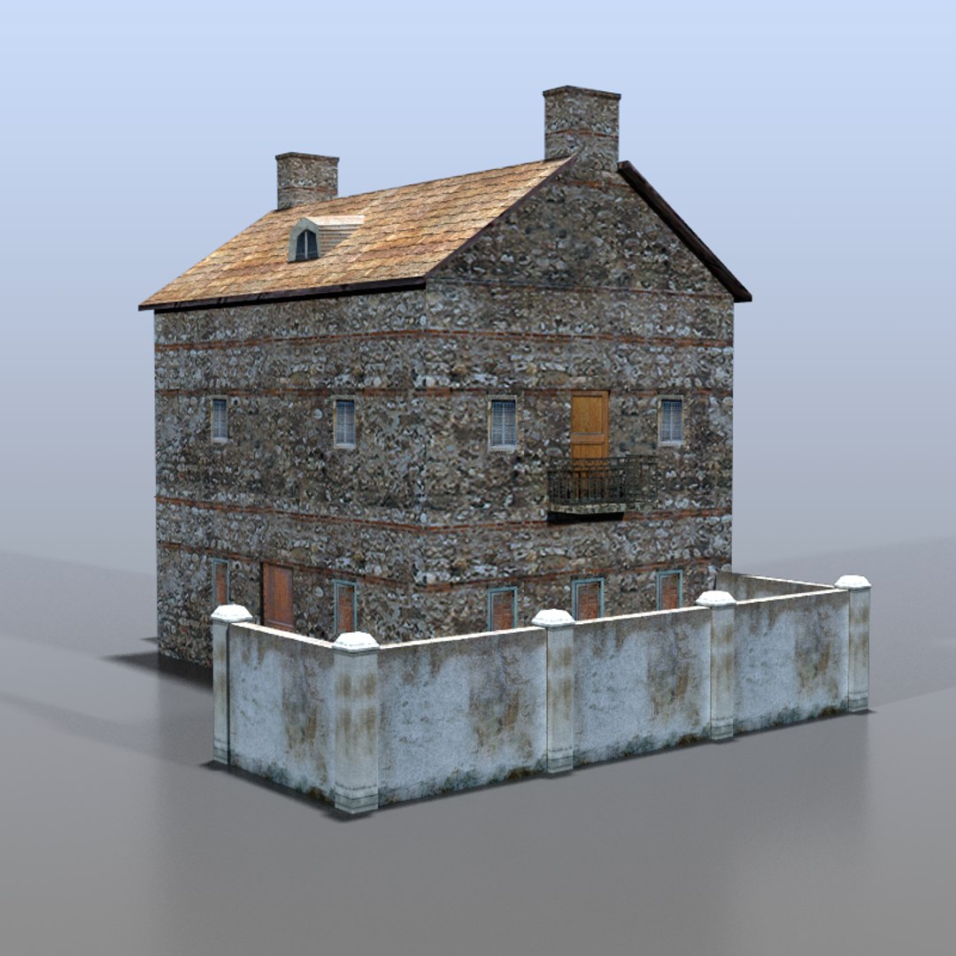 House German 3d Model