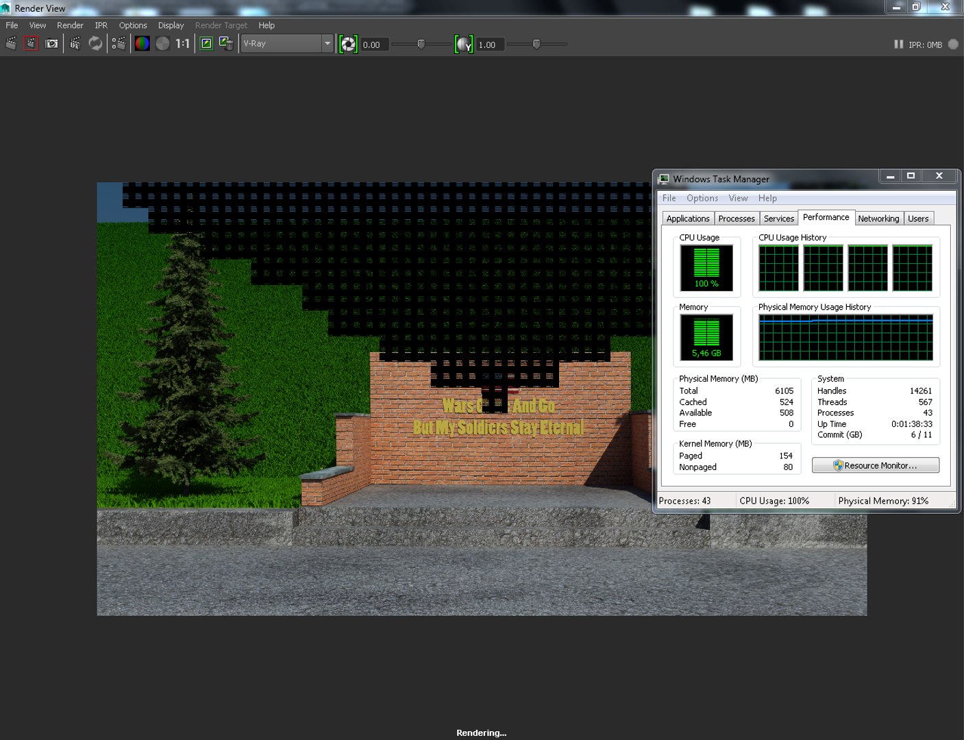 Fallen Memory Soldiers Obj