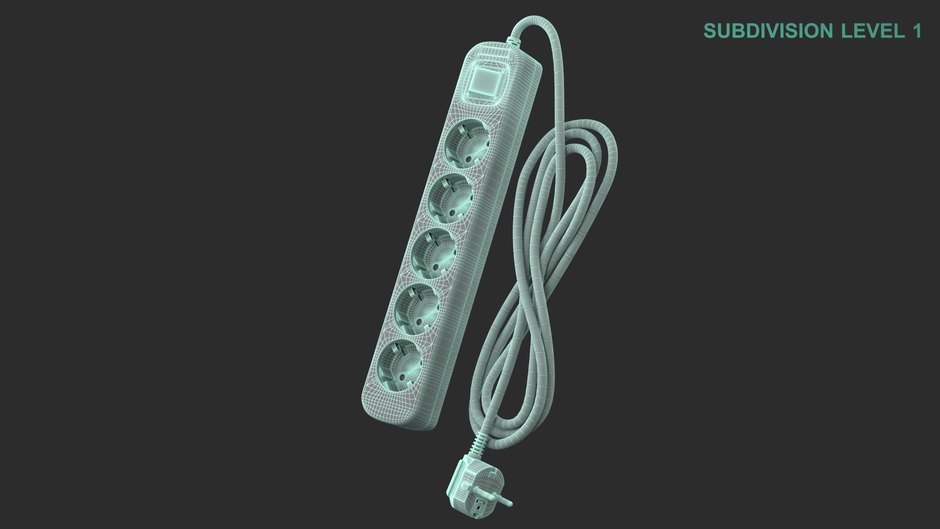 Power Strip Model - TurboSquid 2145729
