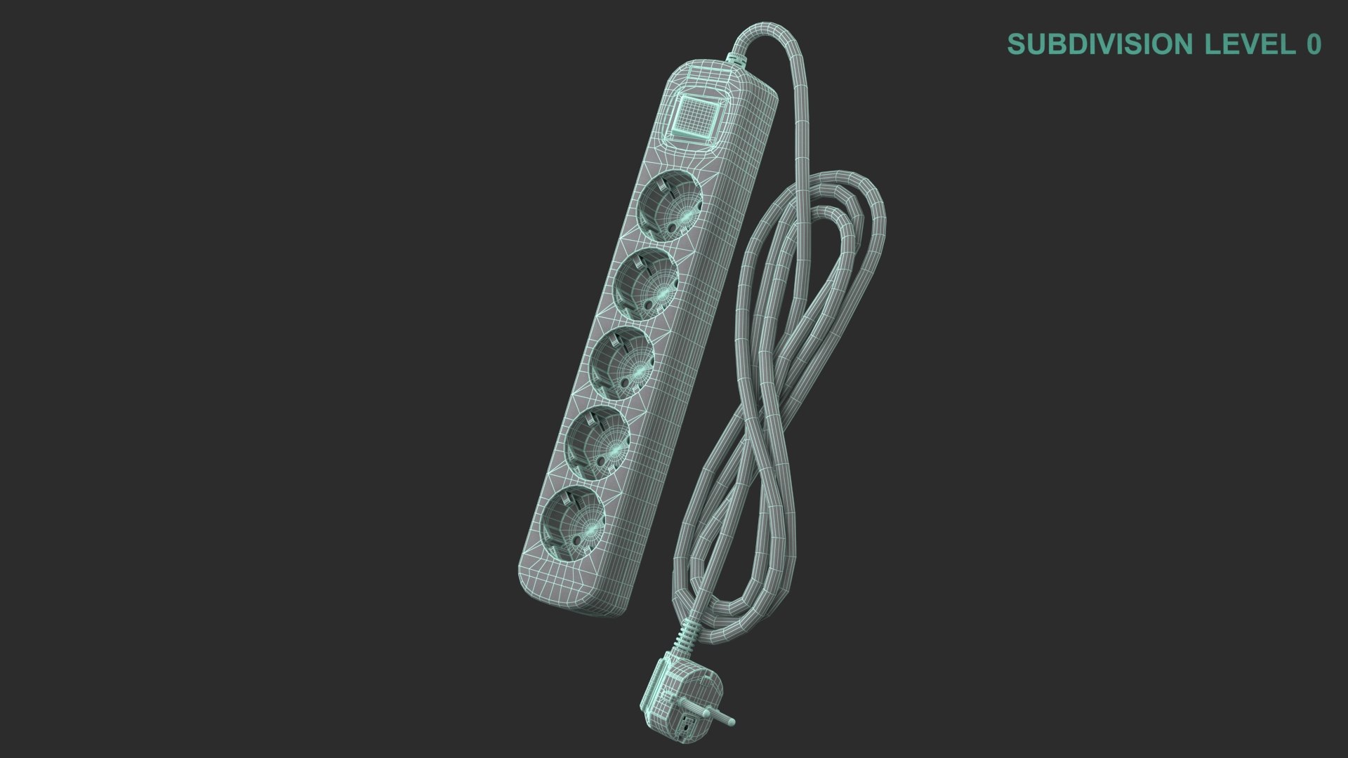Power Strip Model - TurboSquid 2145729
