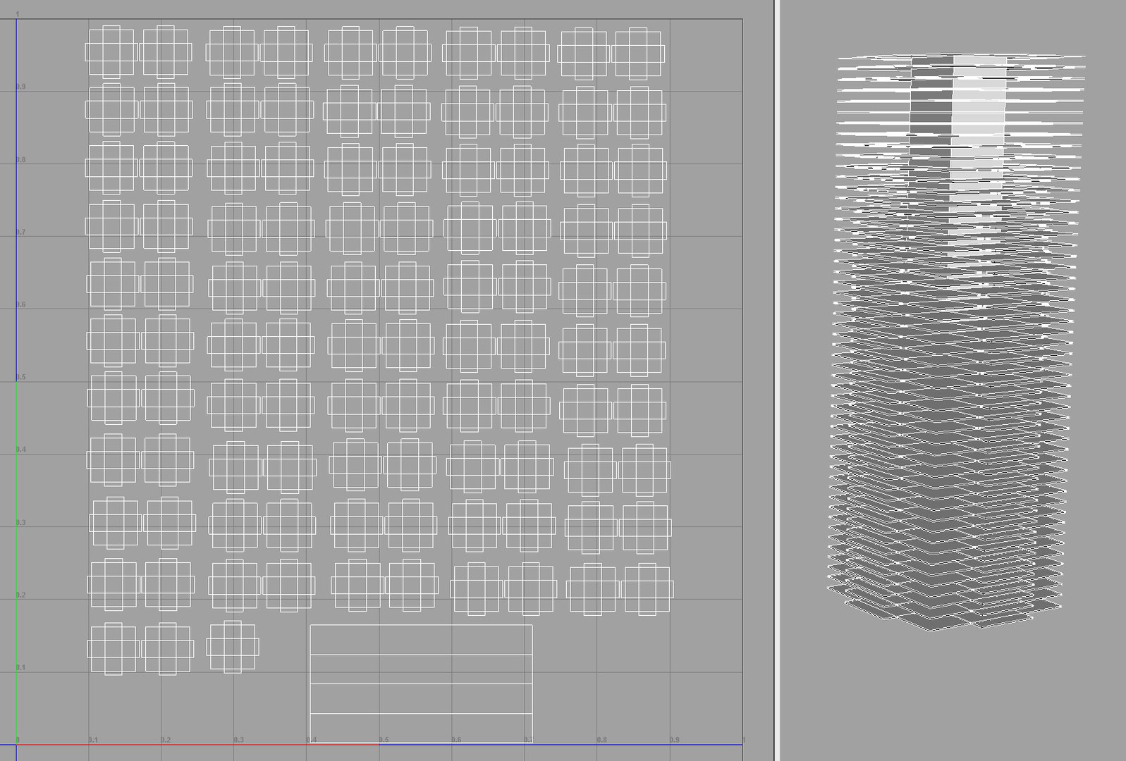 Tall Building Entrance Area 3d Model