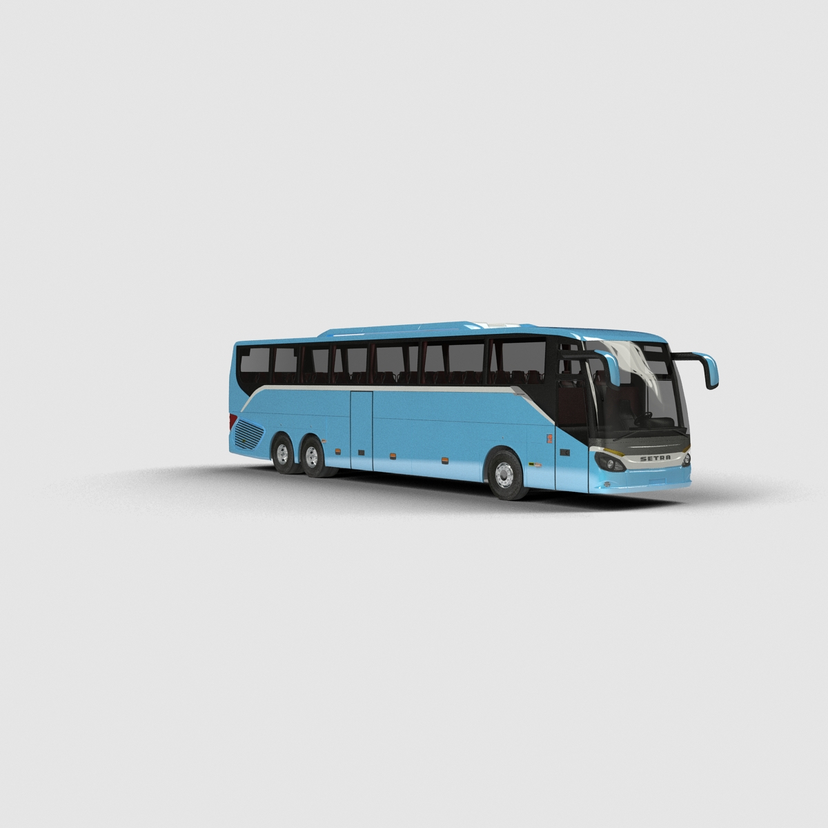 3d model setra s517 hd