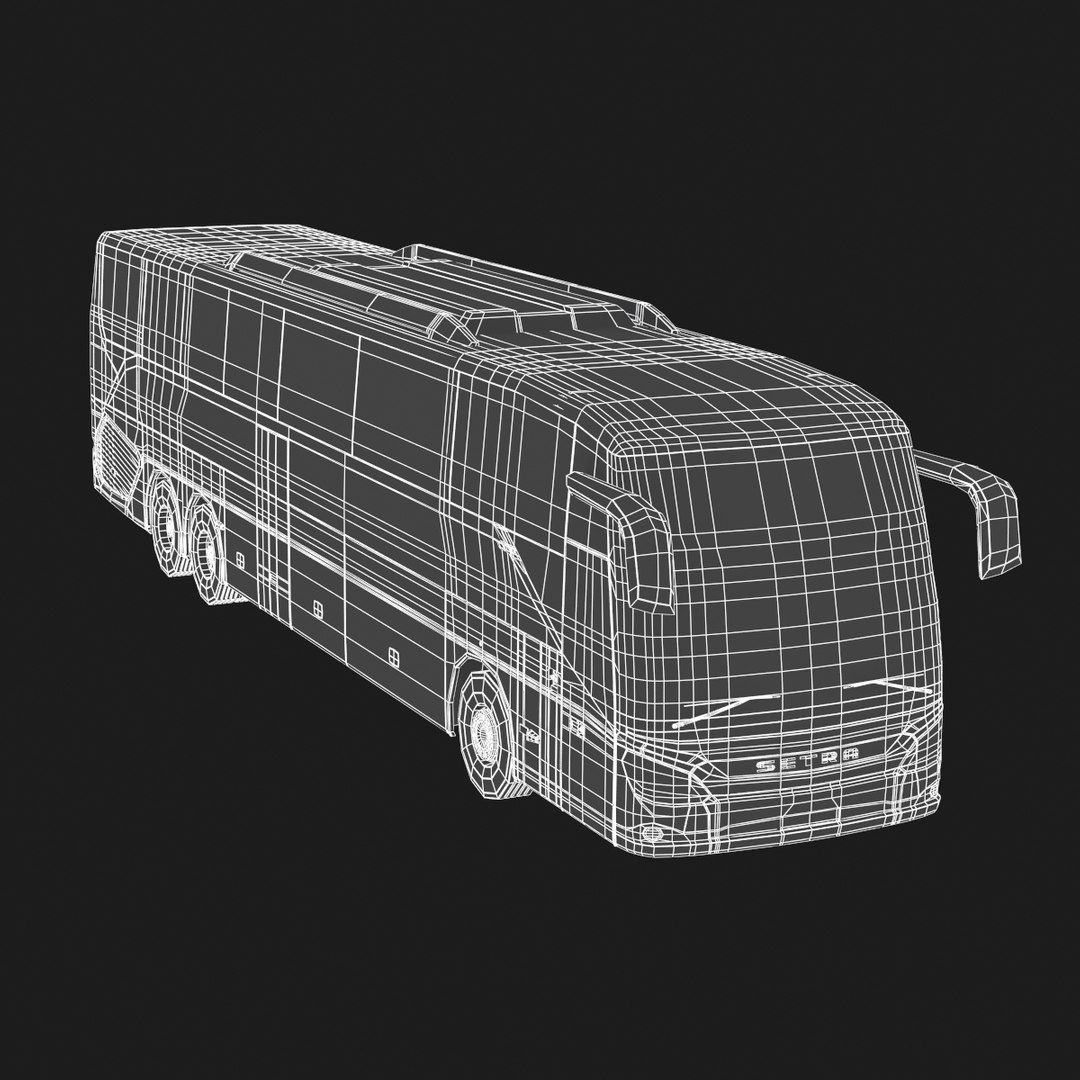 3d Model Setra S517 Hd
