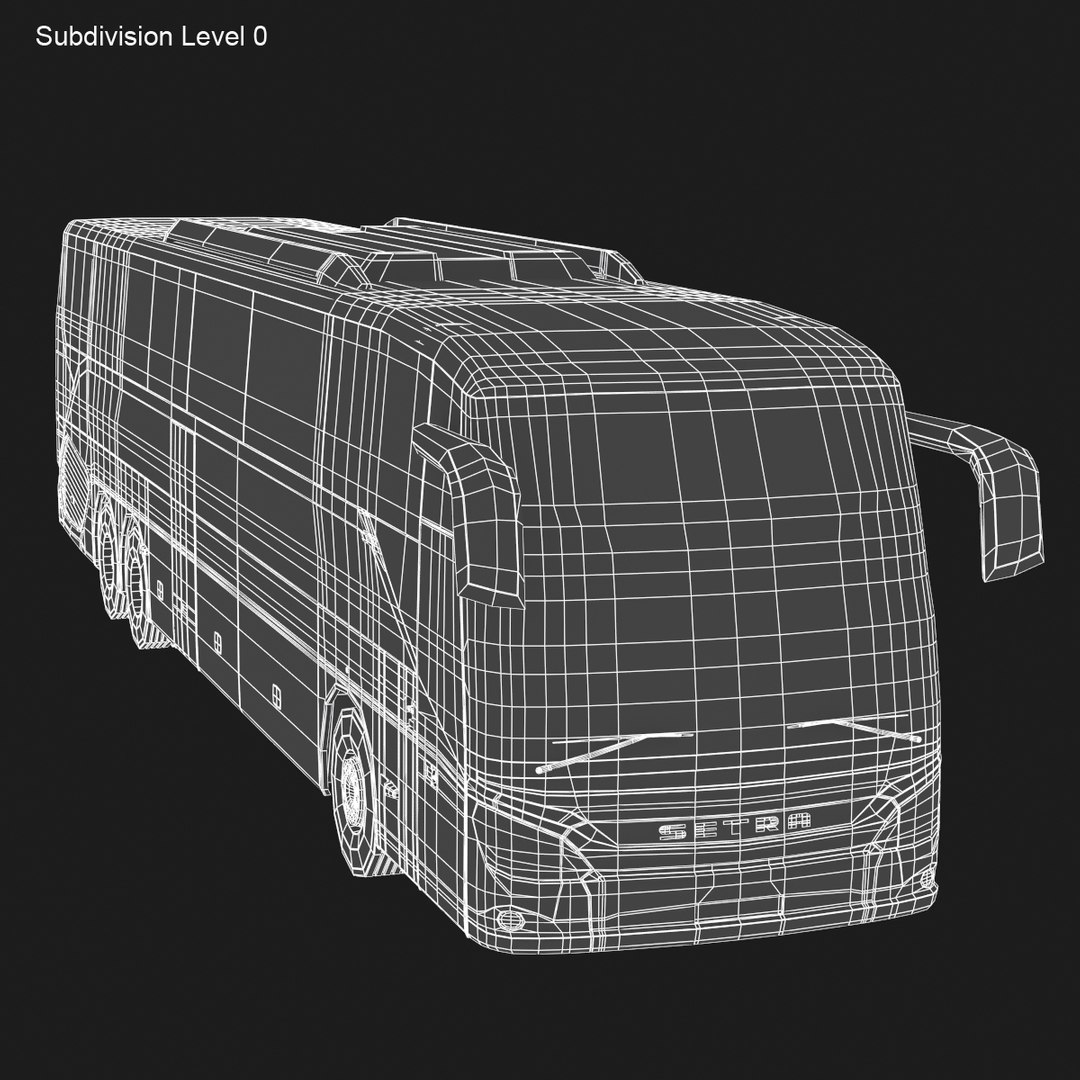 3d Model Setra S517 Hd