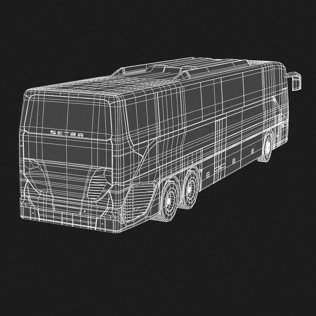3d Model Setra S517 Hd