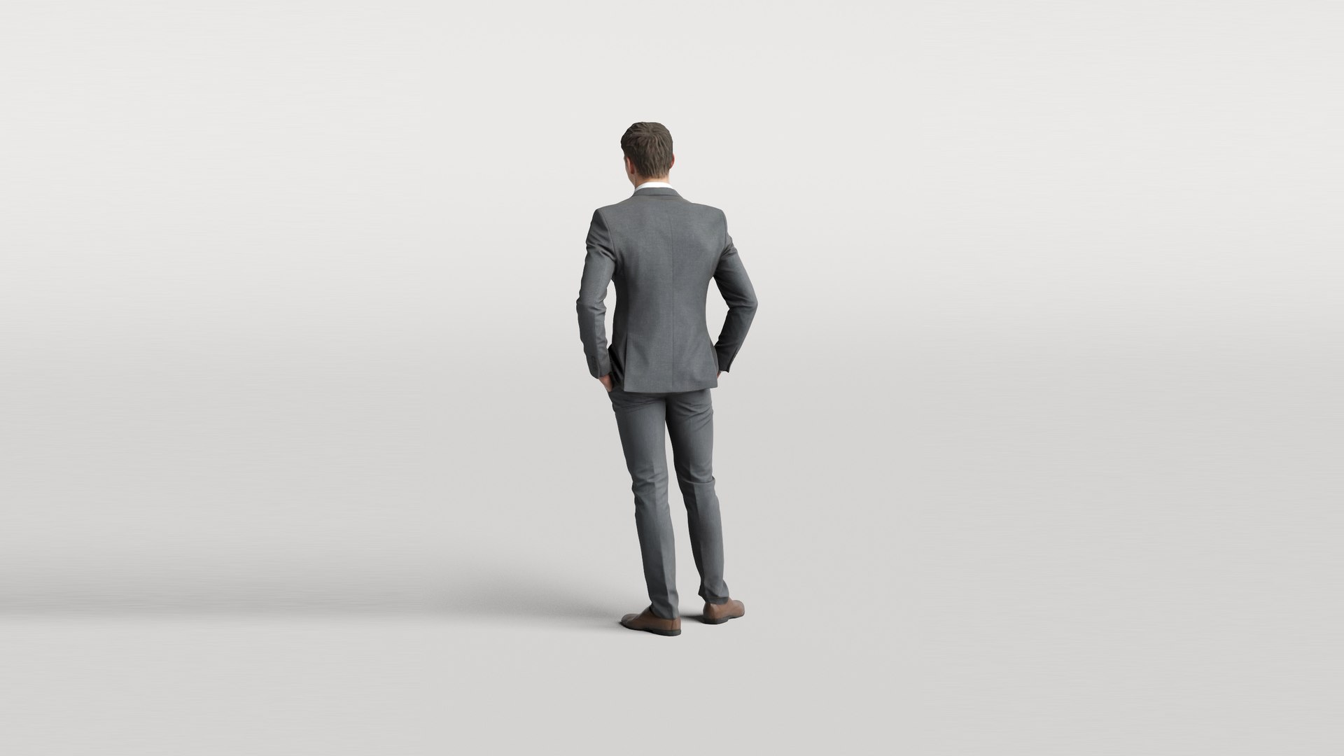 Humano 3d People Model - Businessman Man 01-01 3D Model - TurboSquid ...