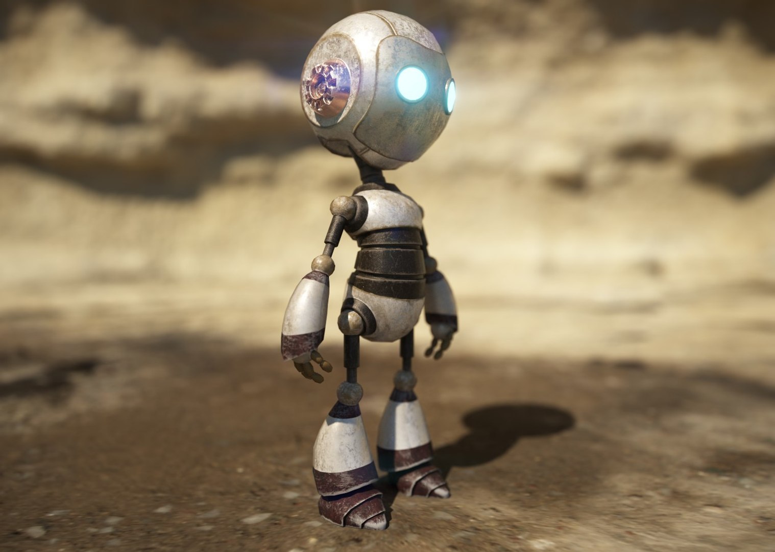 Pbr robot 3D model - TurboSquid 1370265
