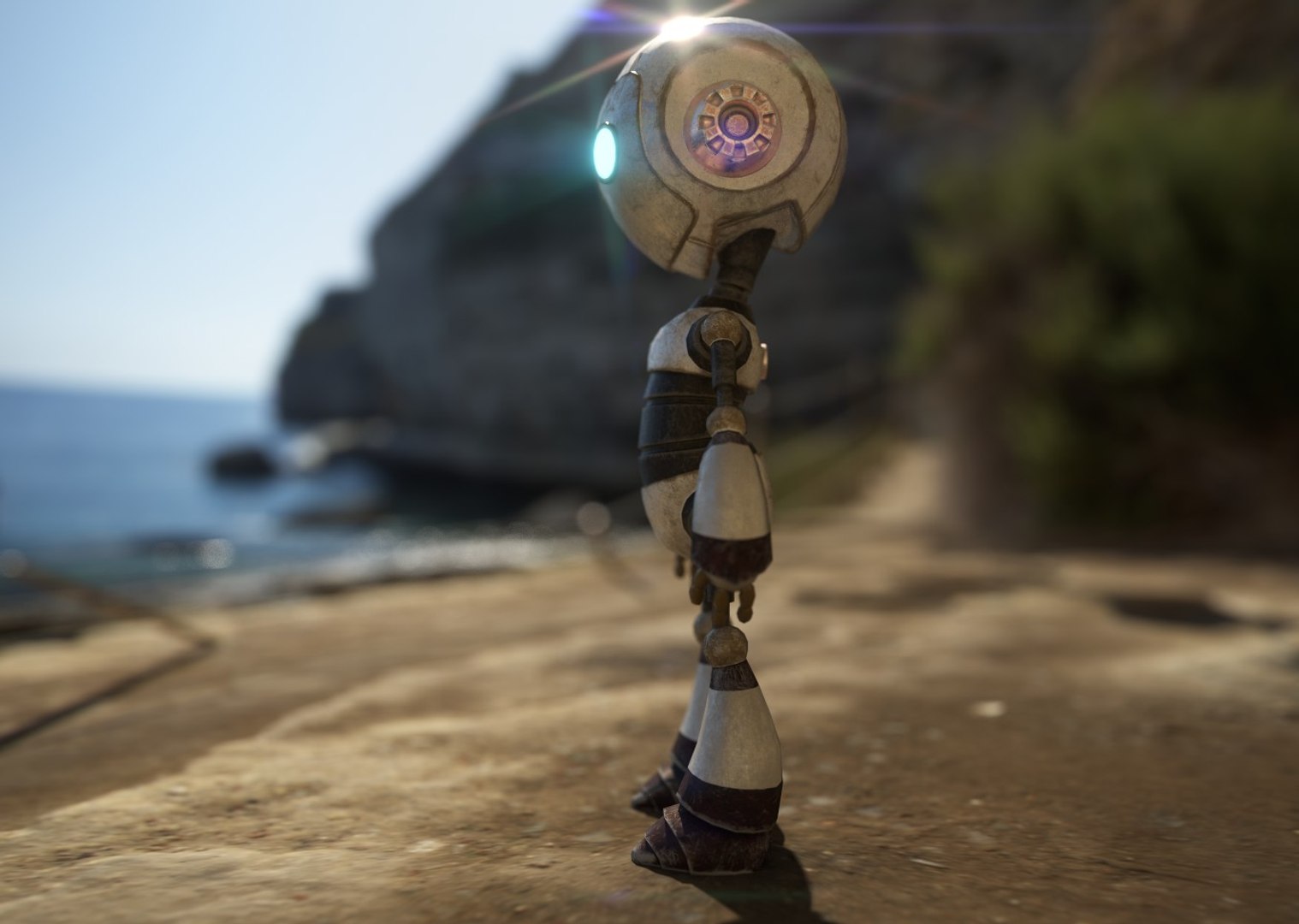 Pbr robot 3D model - TurboSquid 1370265